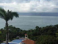 Vista do quarto praia Manuel Antonio.