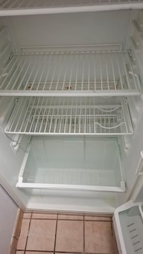 Not clean, and something got killed in side