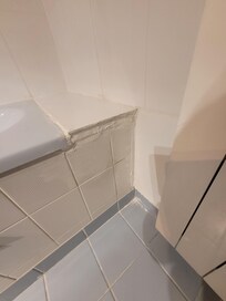 poor finish to works carried out