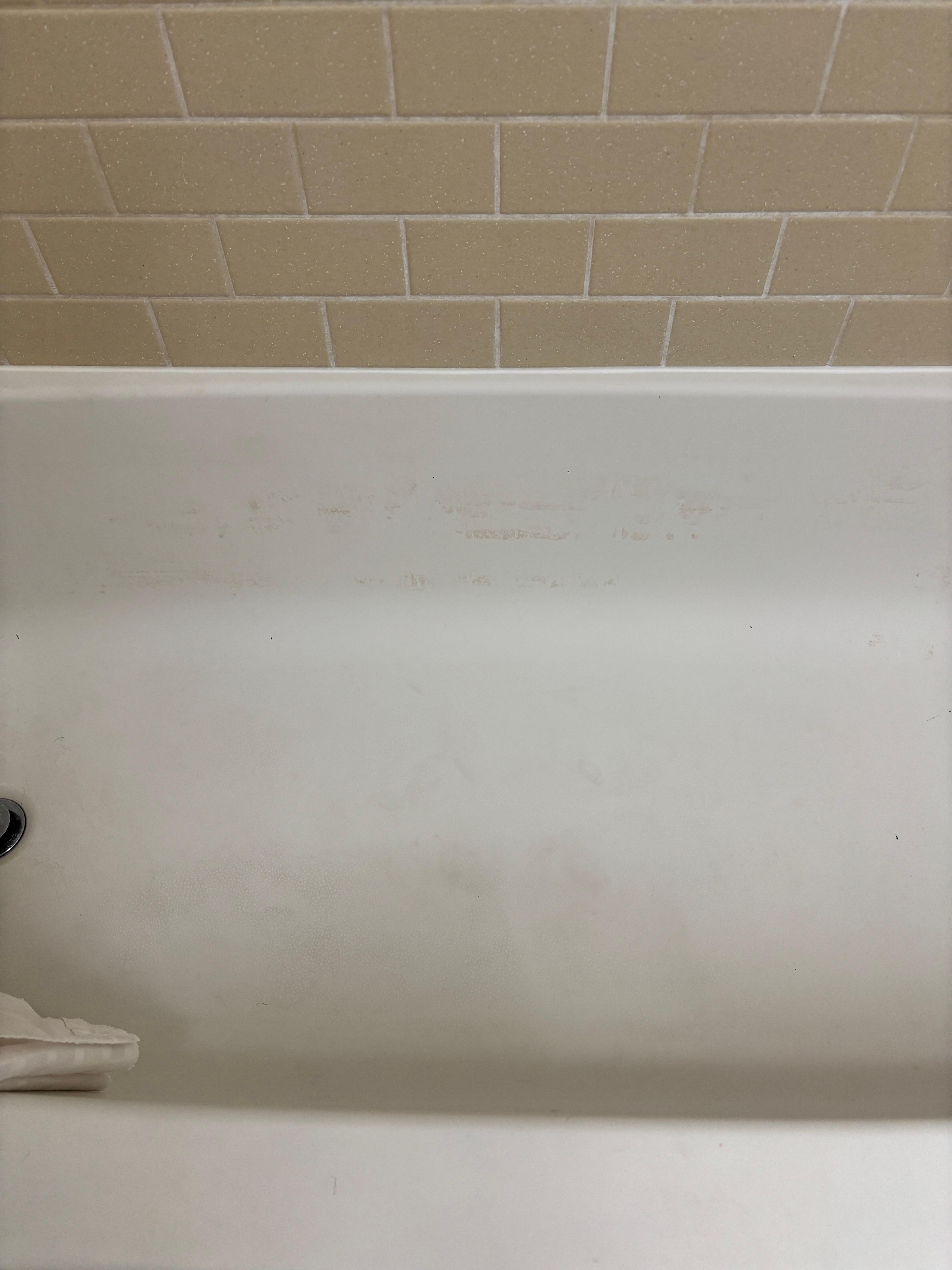 Tubes looked stained 