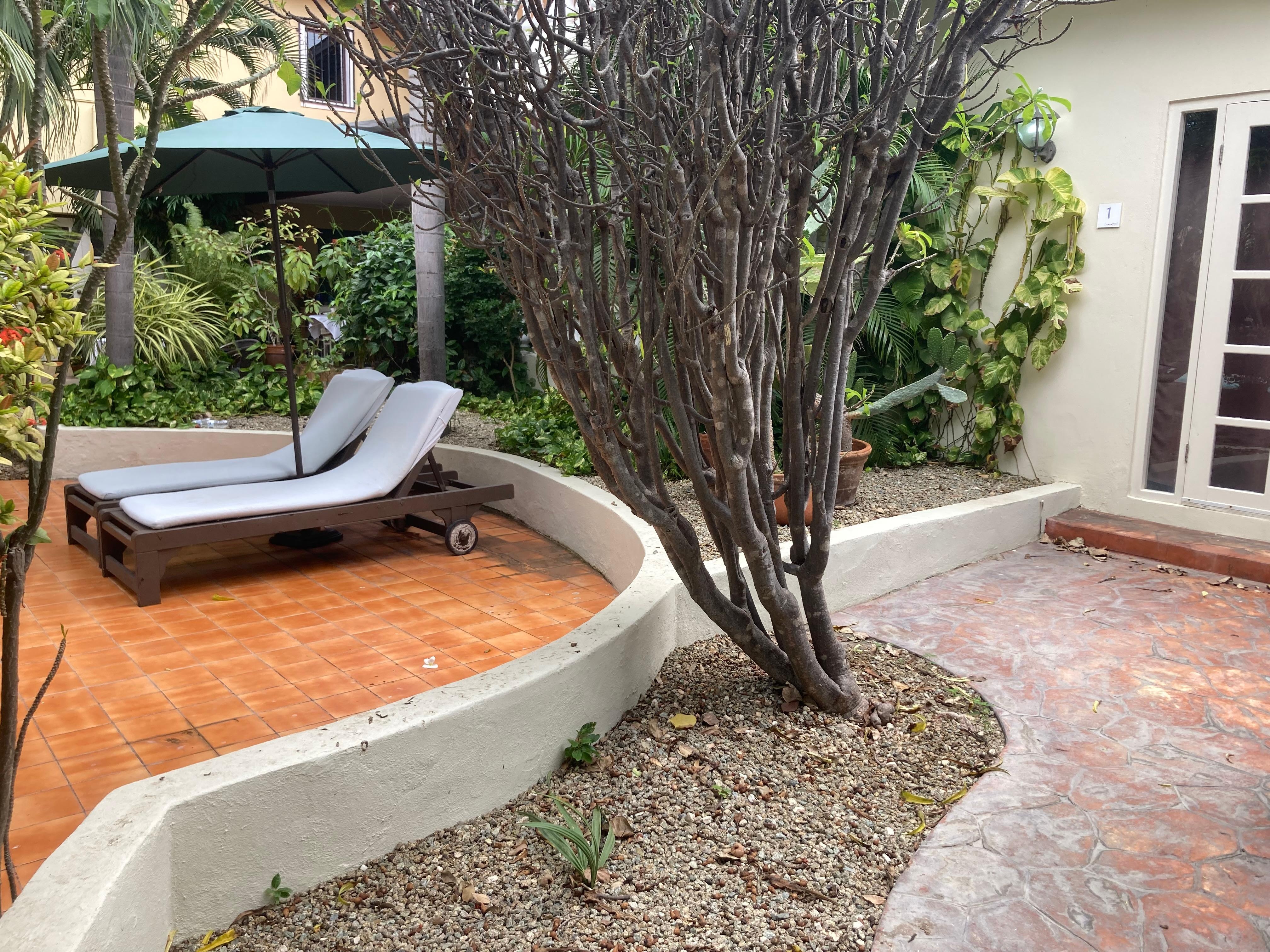 Comfortable spots to lounge