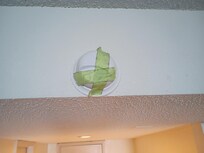 Taped fire alarm