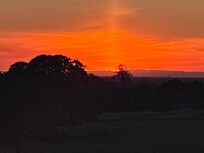 Stunning sunset