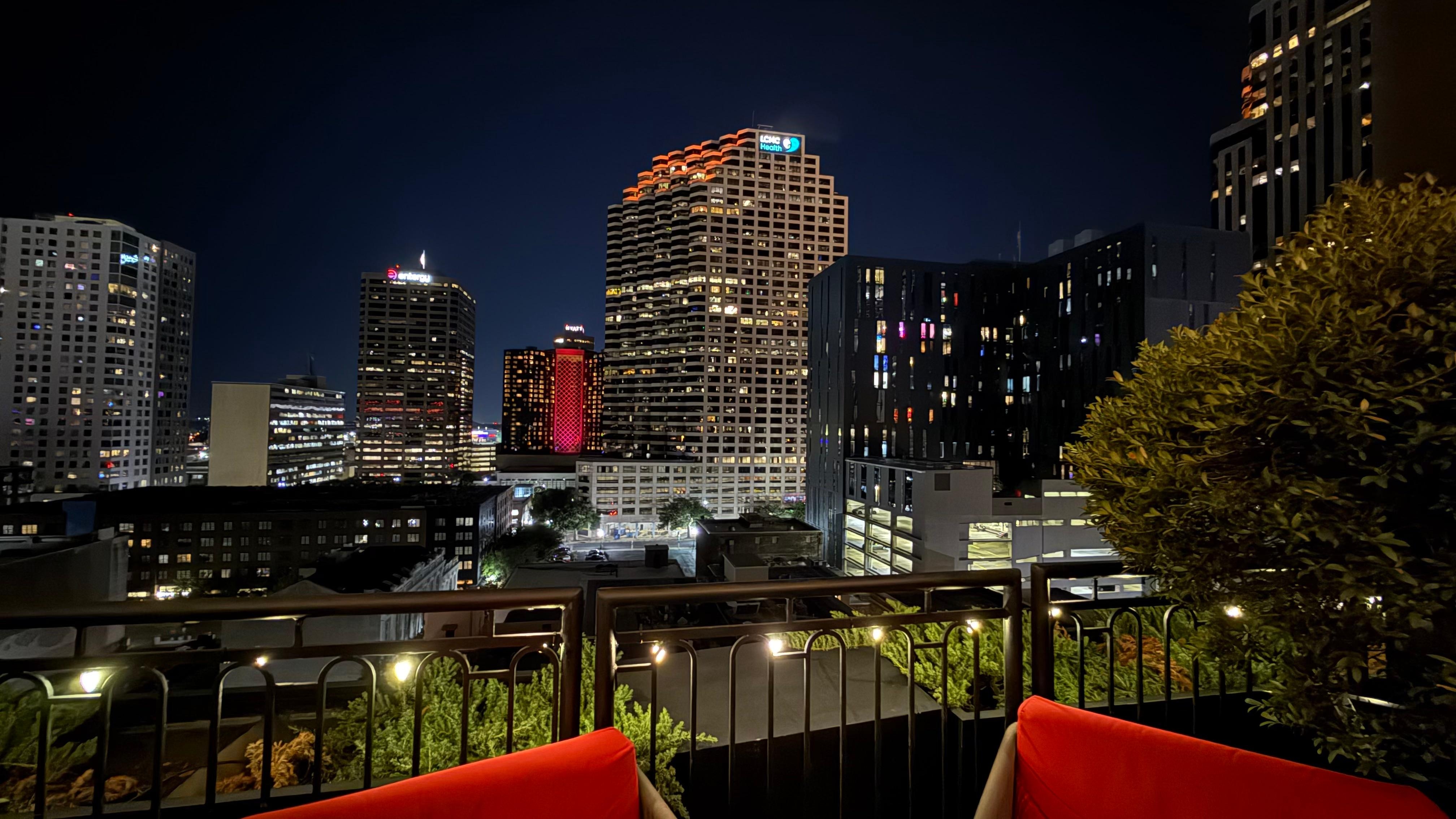 Rooftop bar and pool area is nice.