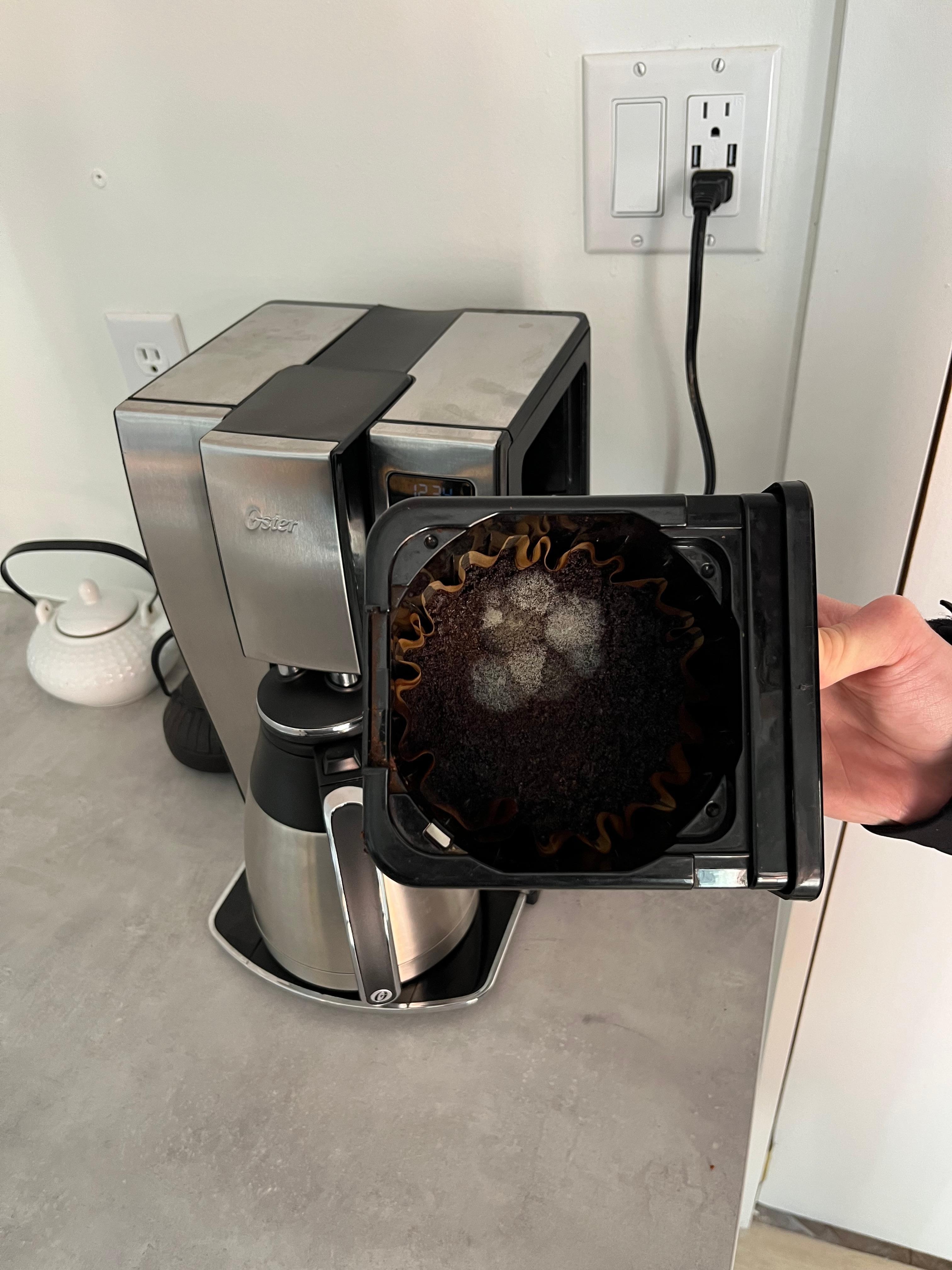 Mold found in coffee maker