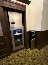 ice and water machine outside our door in the palace swing