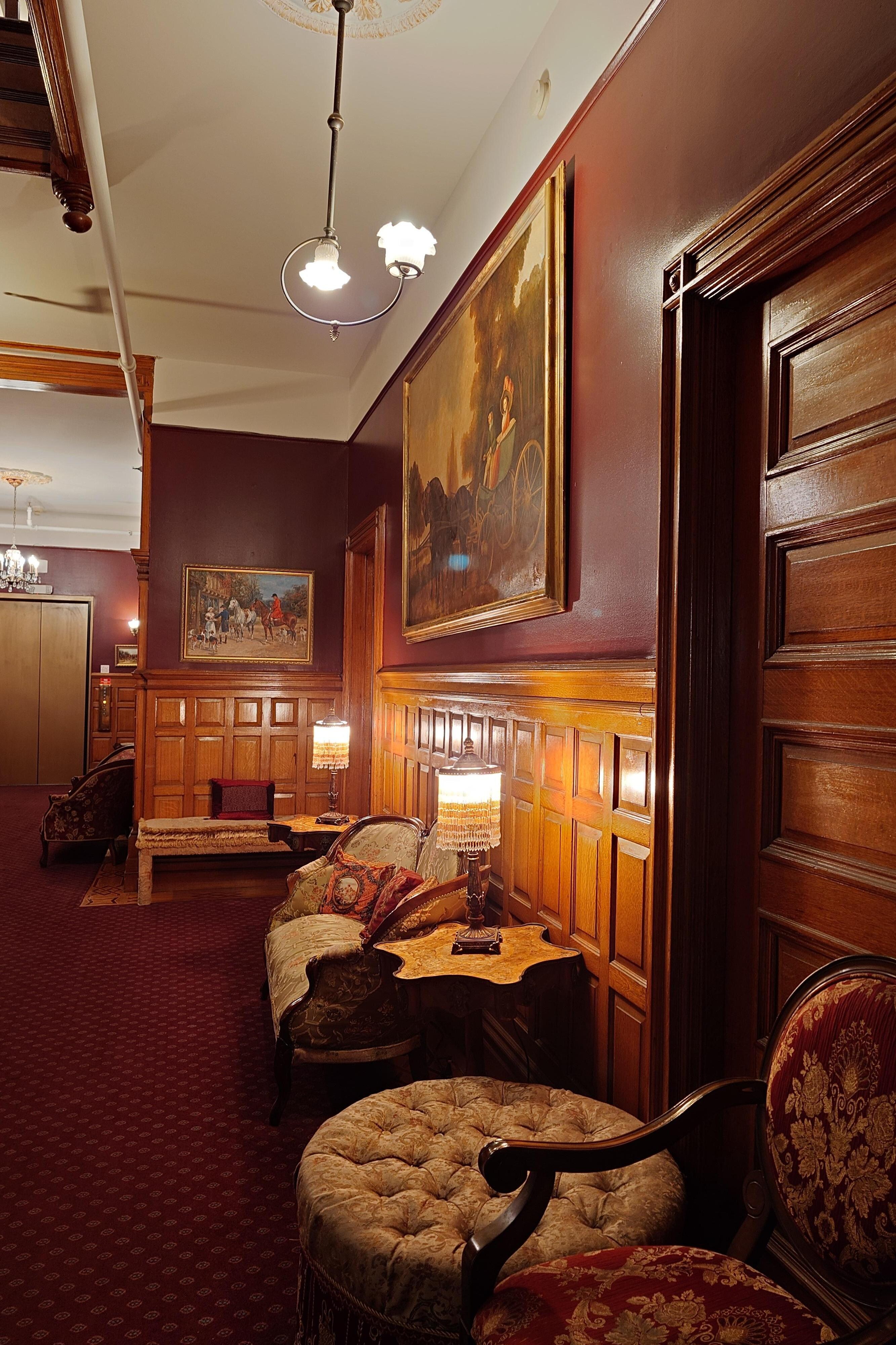 Hallway, second floor