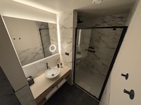 Bathroom - shower and sink