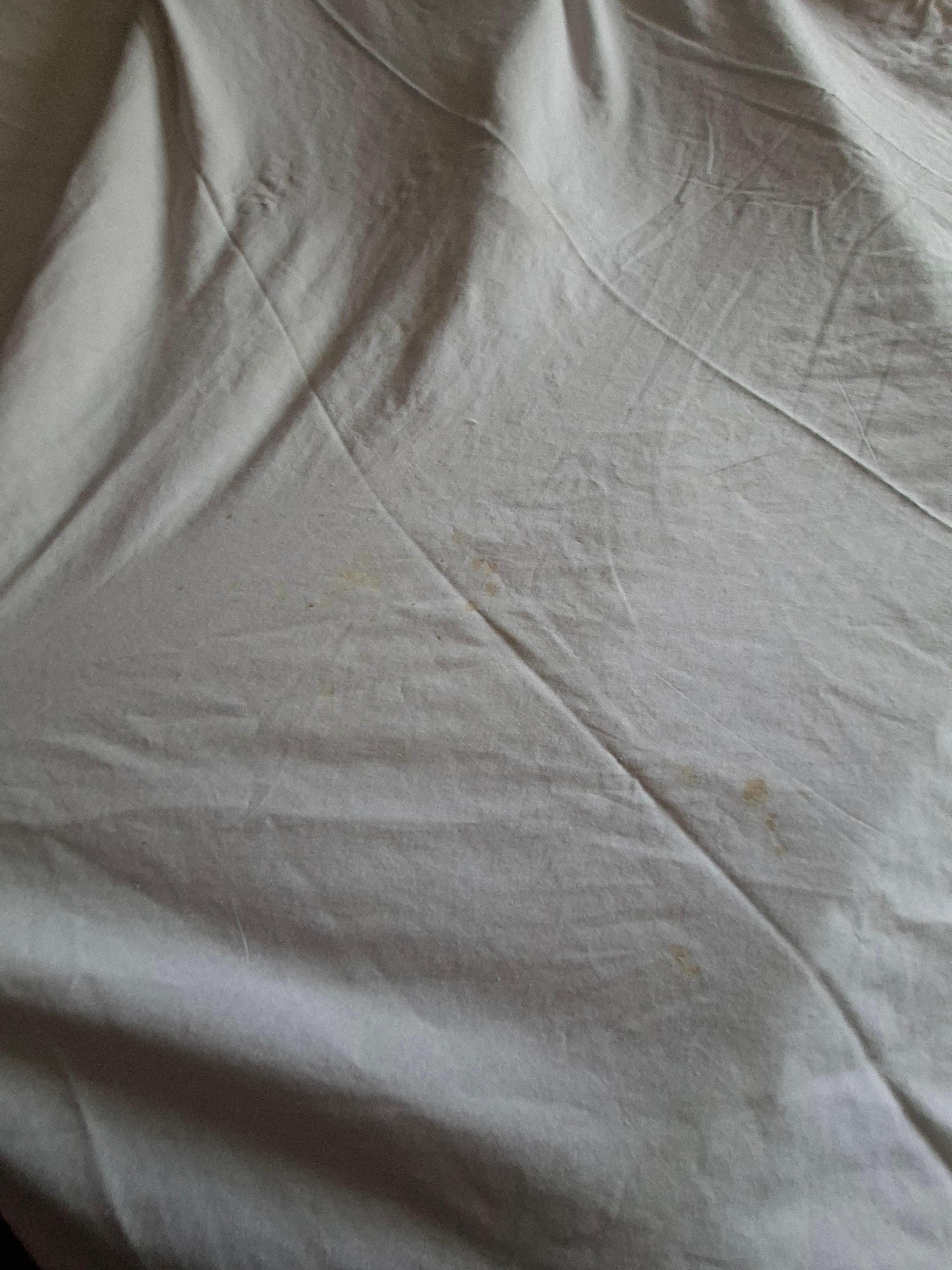 Very stained sheets