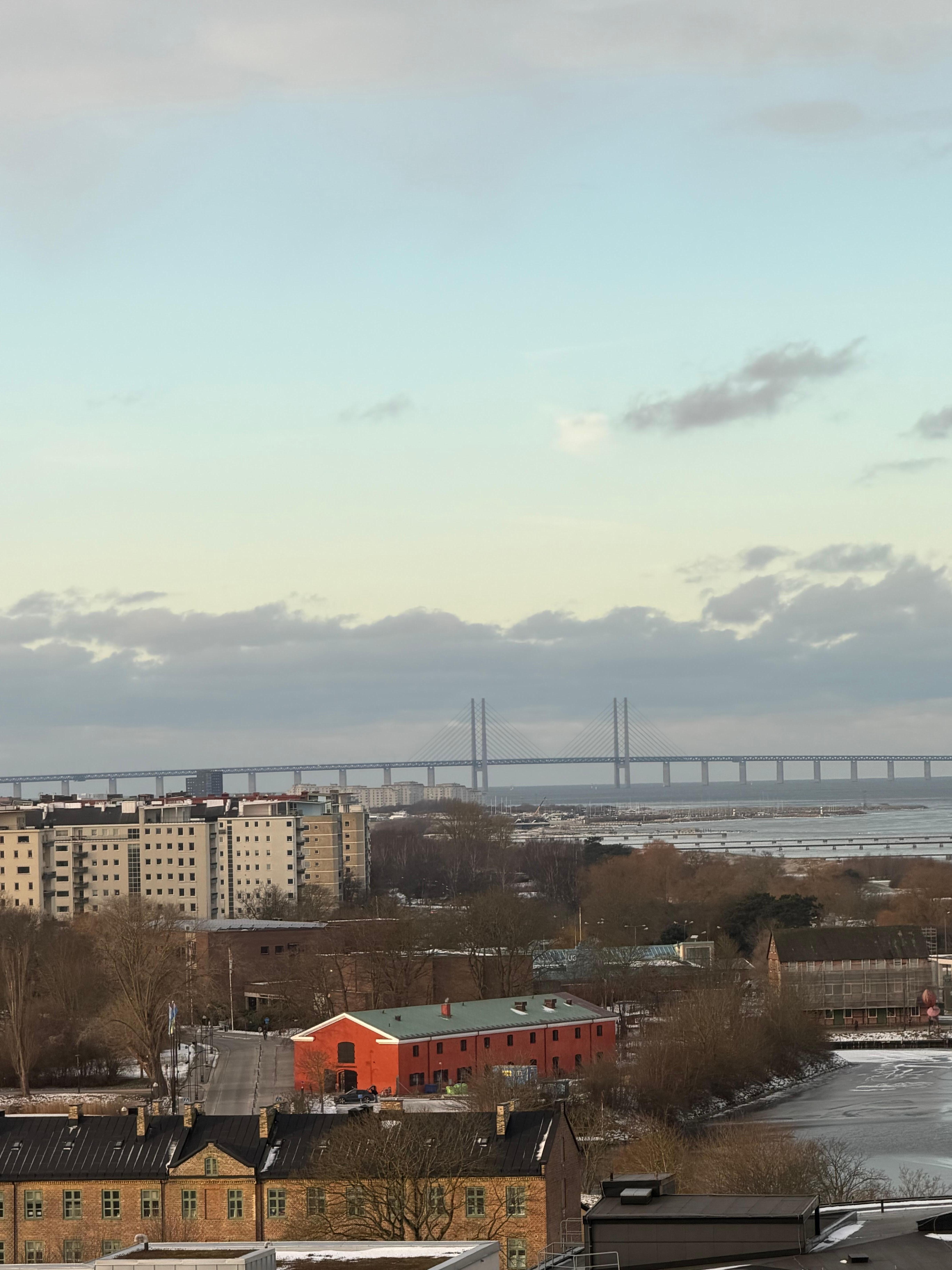 Utsikt från 12 våningen. 