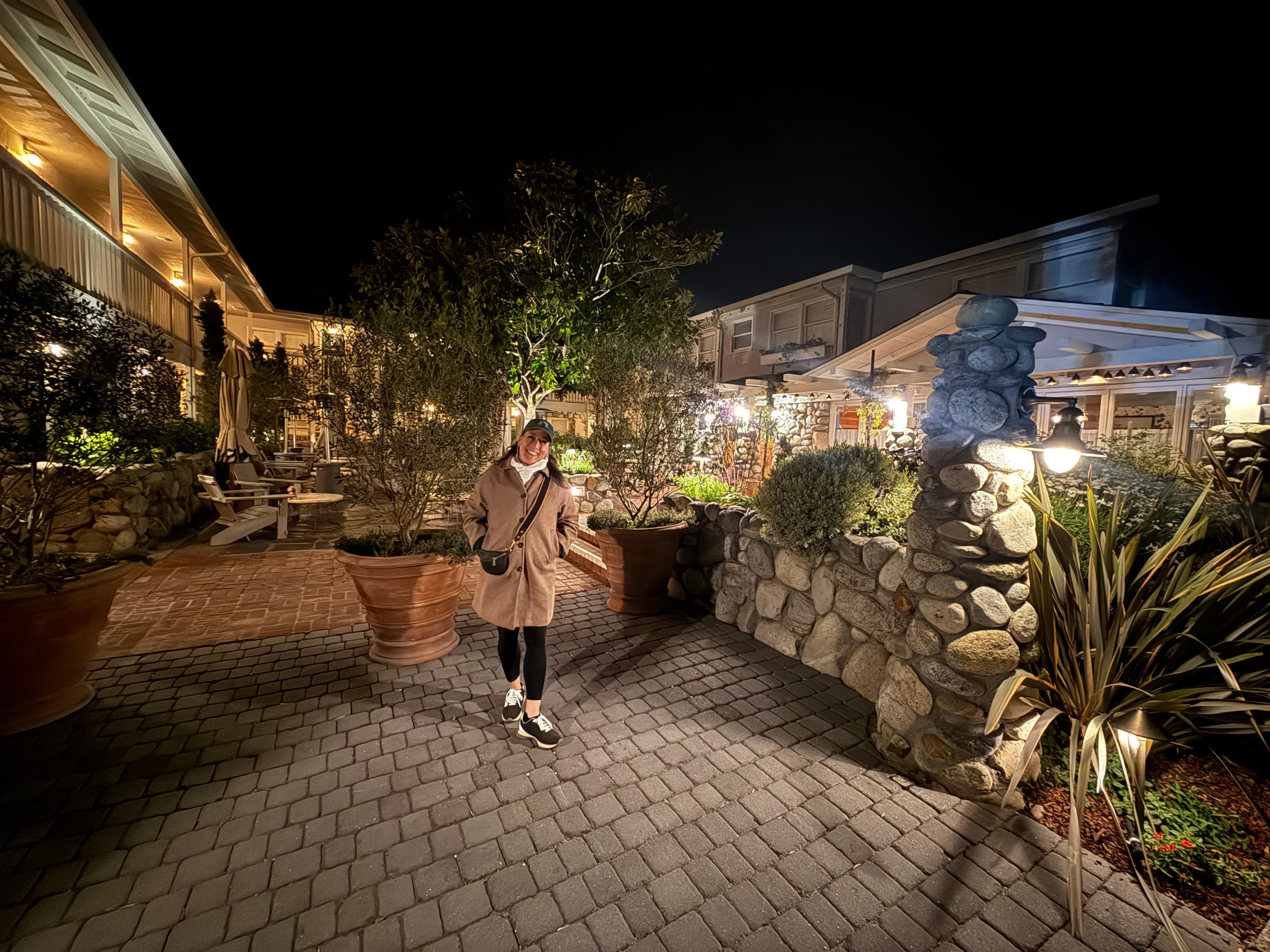 Gorgeous property at night 