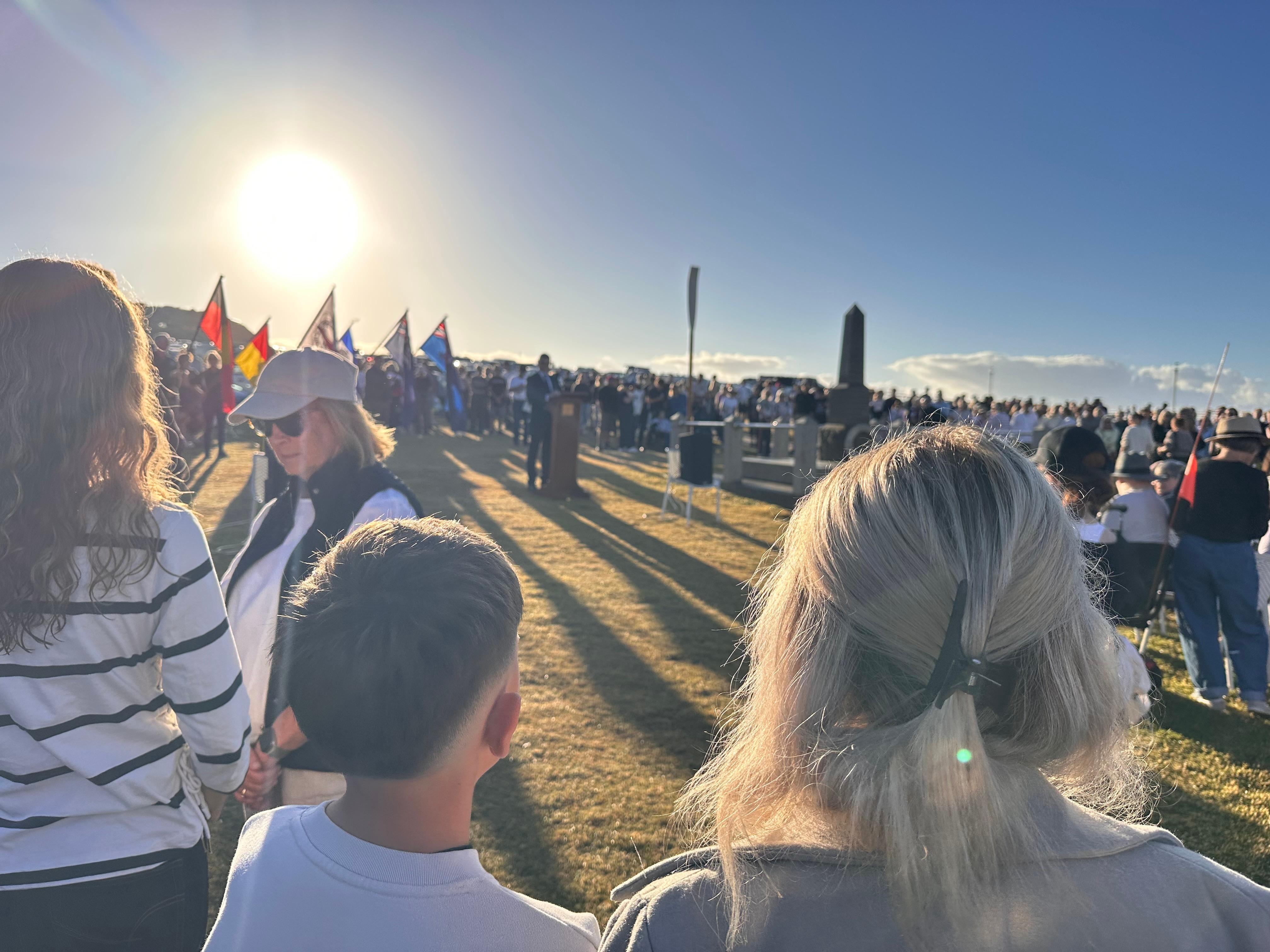 Cooks hill Dawn service 