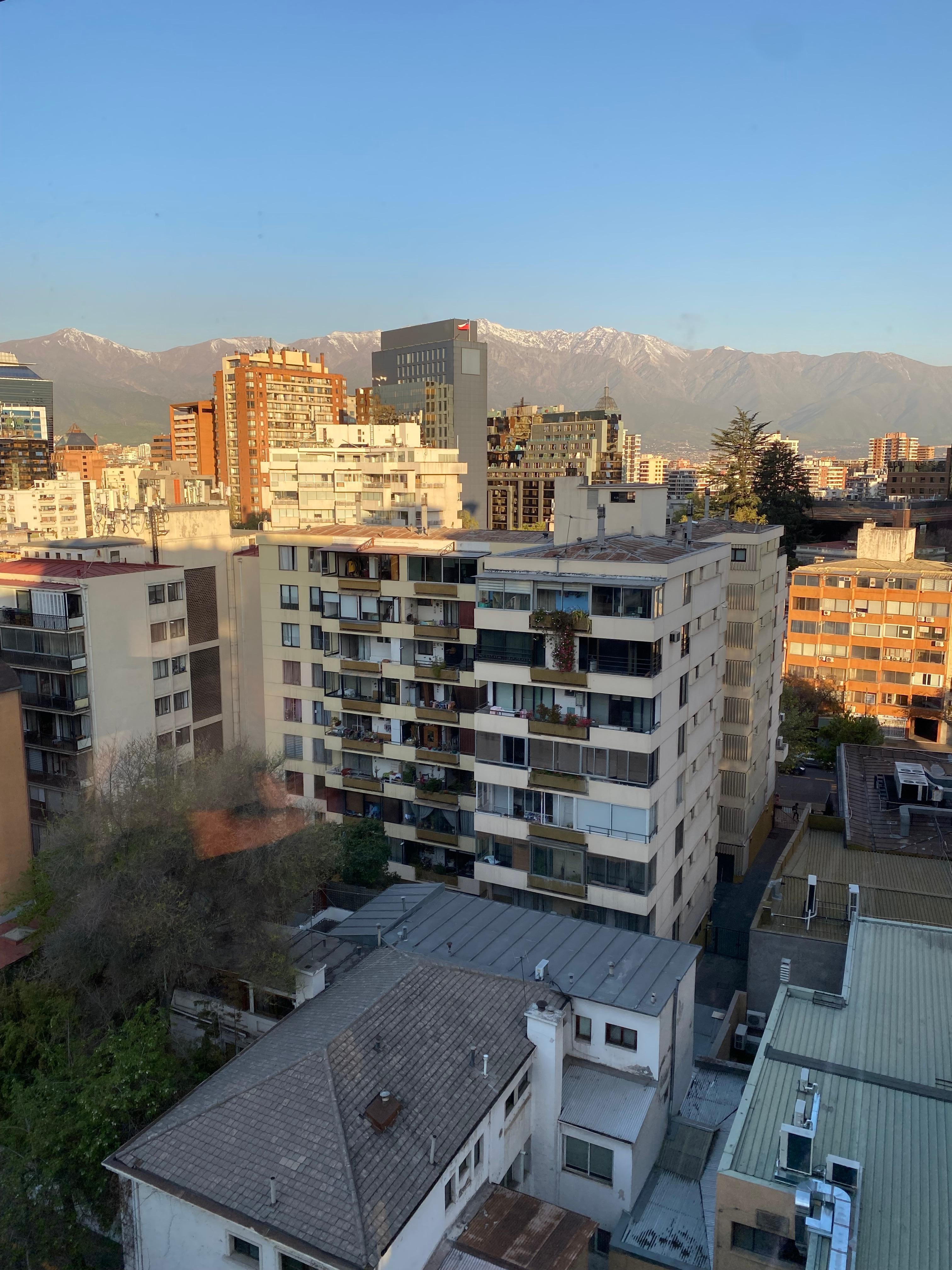 Vista da janela do nosso quarto (1202), final de Set/25