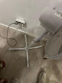 Ventilador quebrado