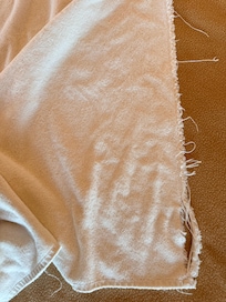 Torn hard towels with holes in them