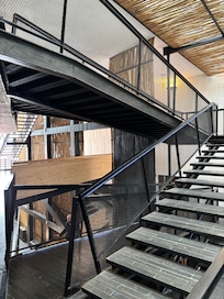 Centre hallways and stairwell