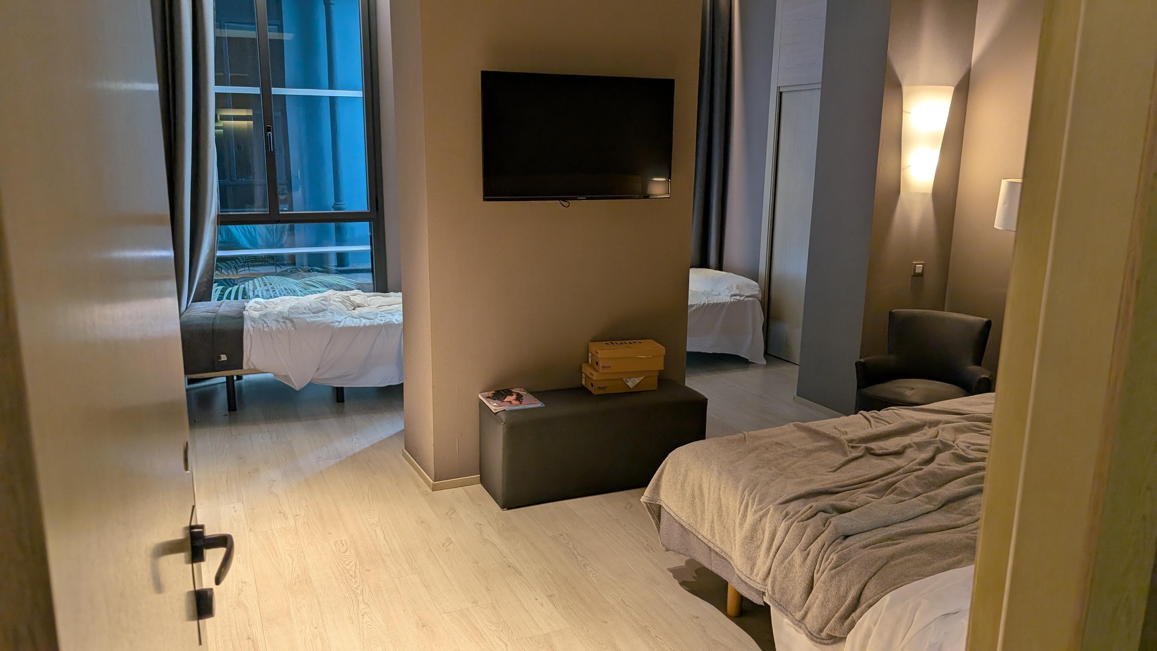 Our room for a family of four