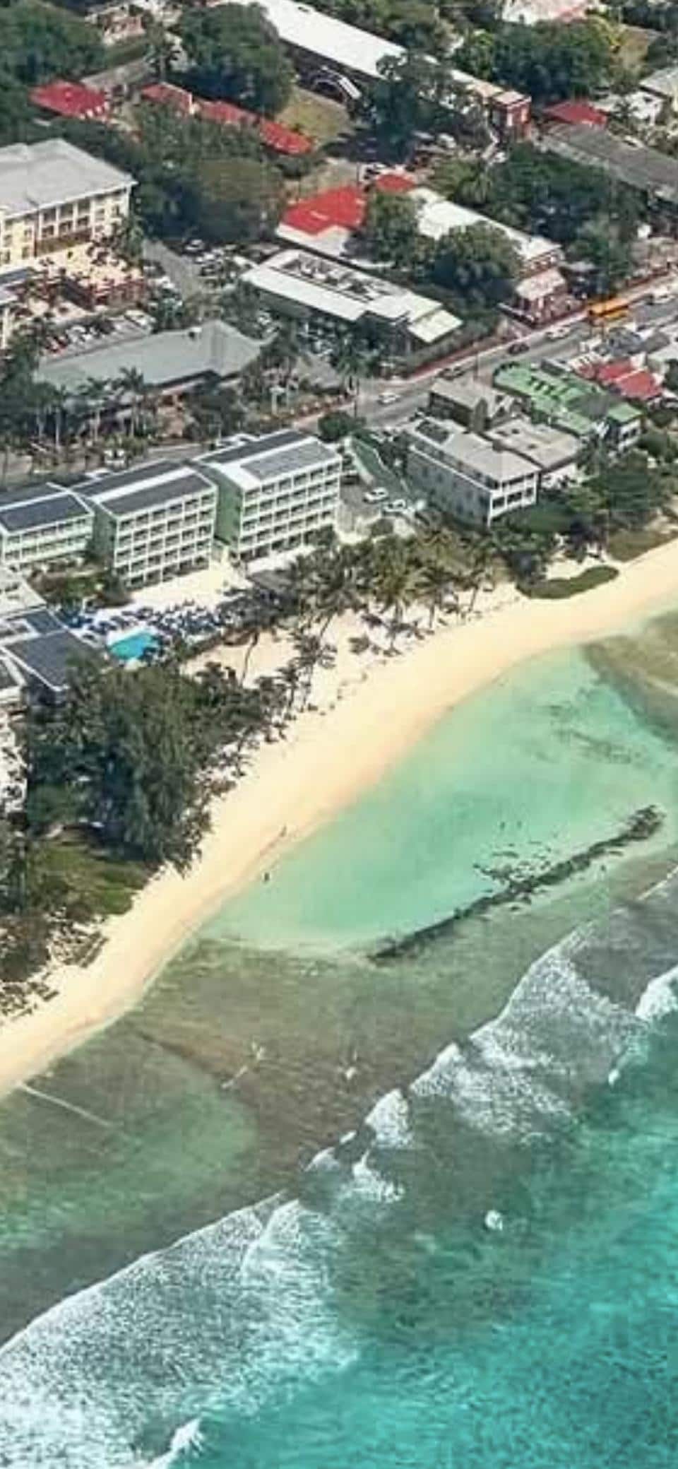 From the air