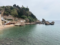 View from the hotel decking