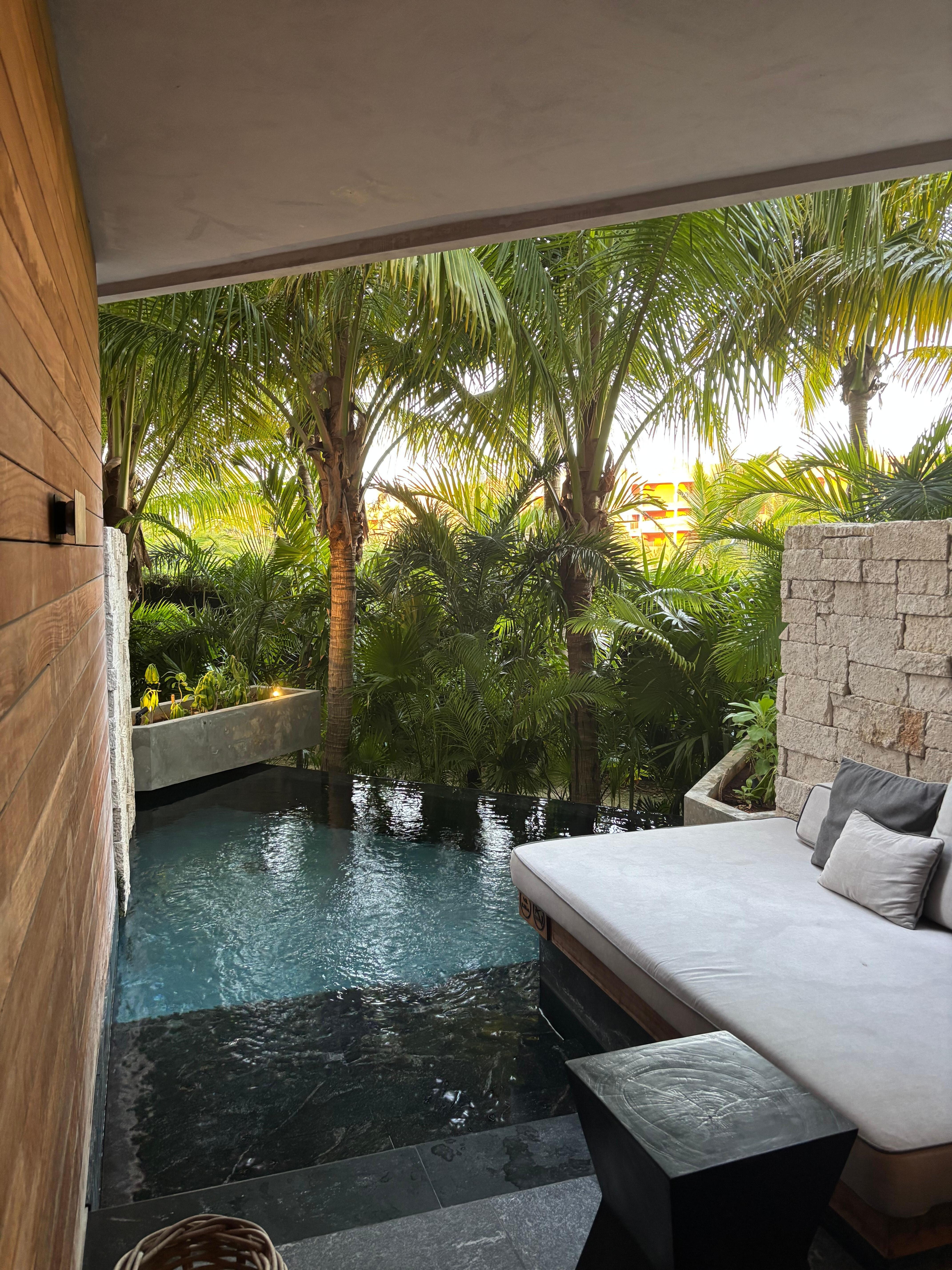 Preferred club swim out jungle view
