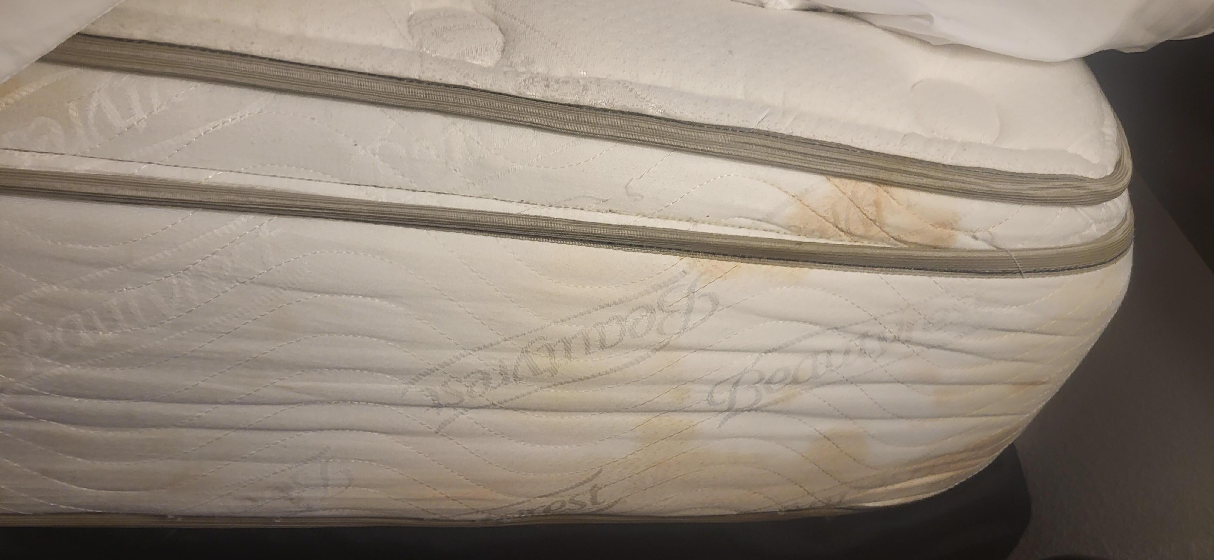 More stains on mattress 