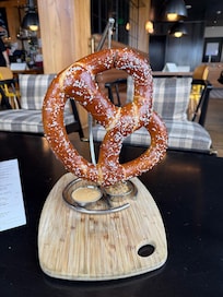 Pretzel appetizer