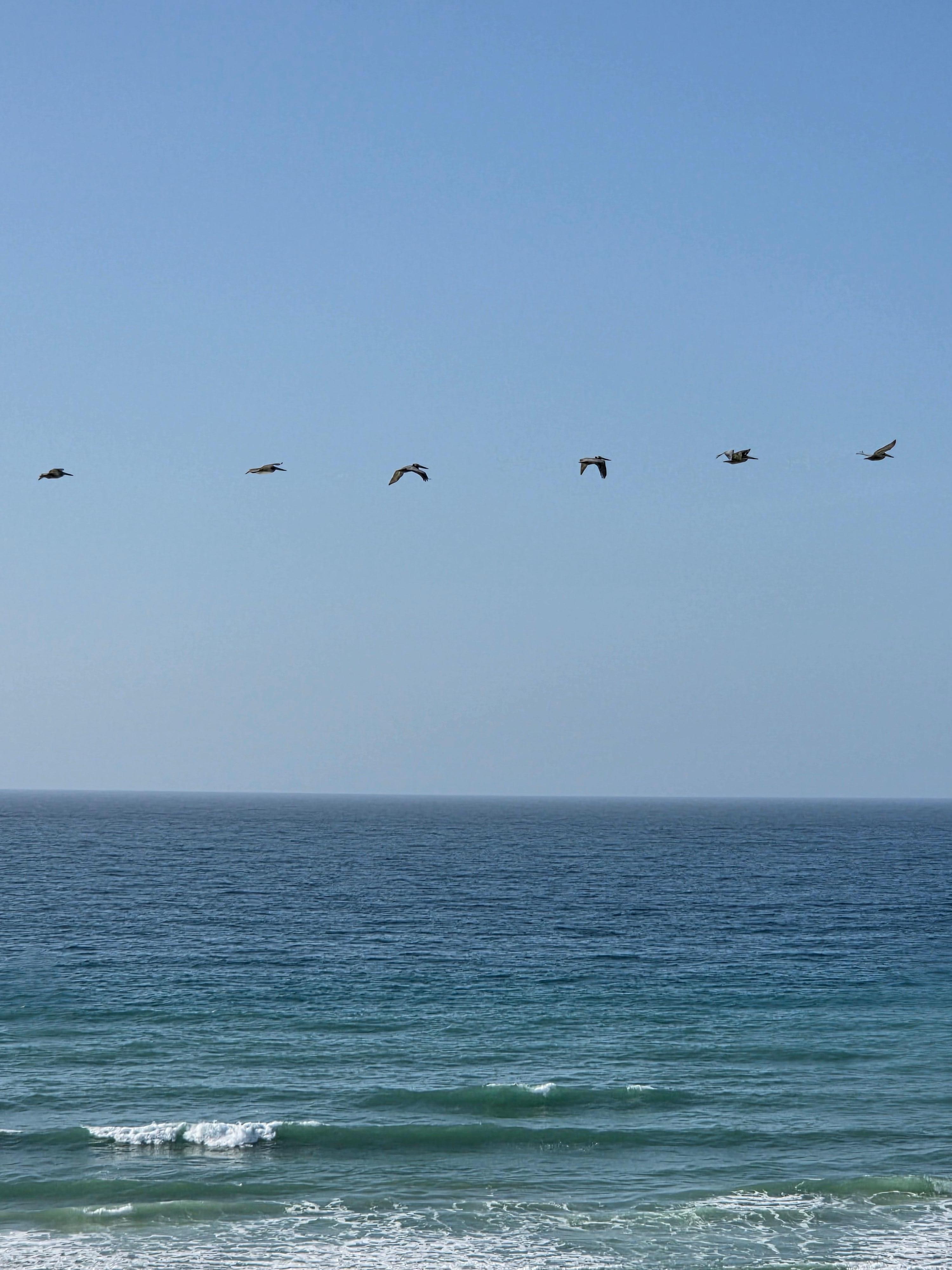 Looking west in the evening. From our room.