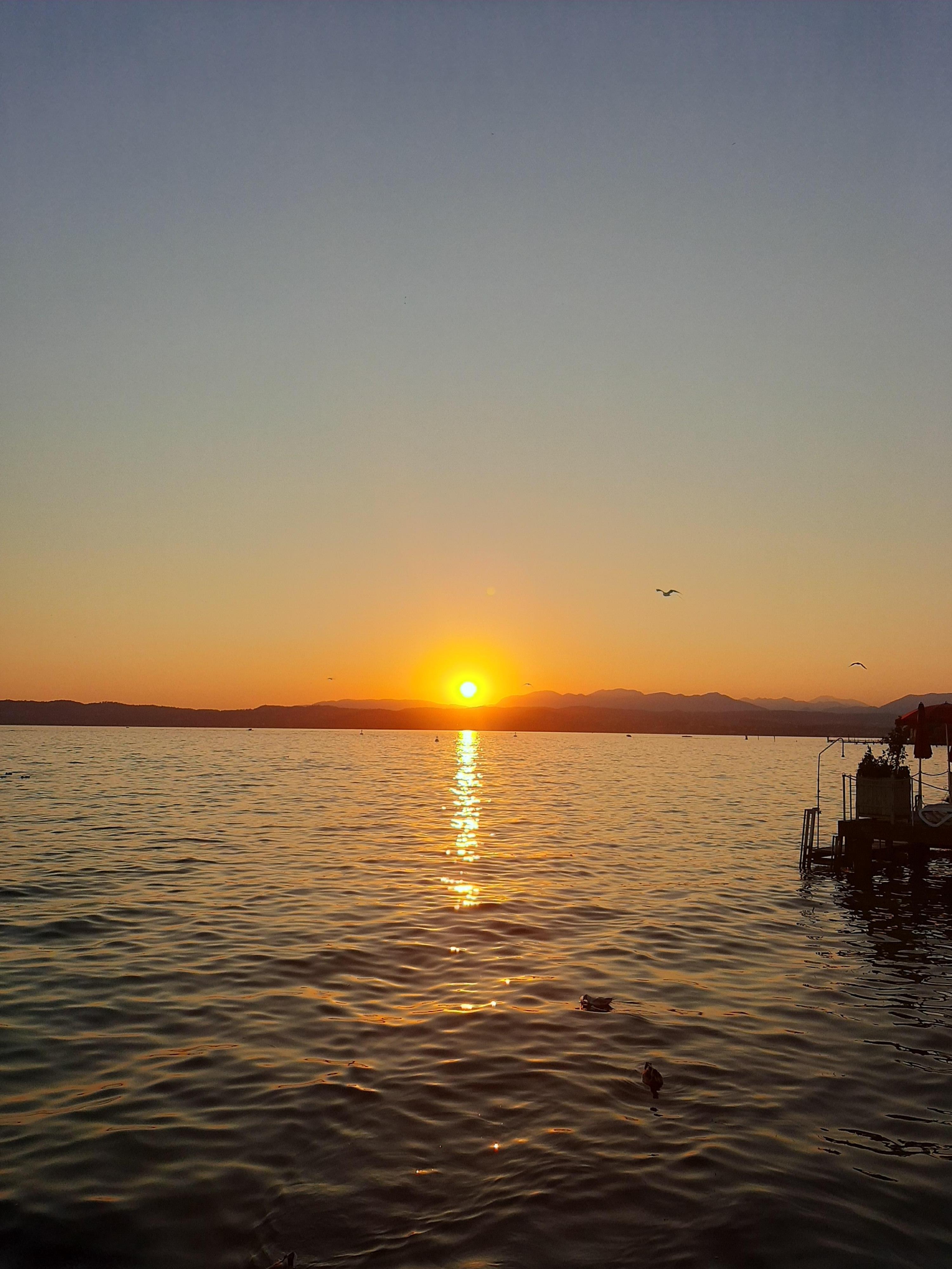 Terrace, the best sunset view 