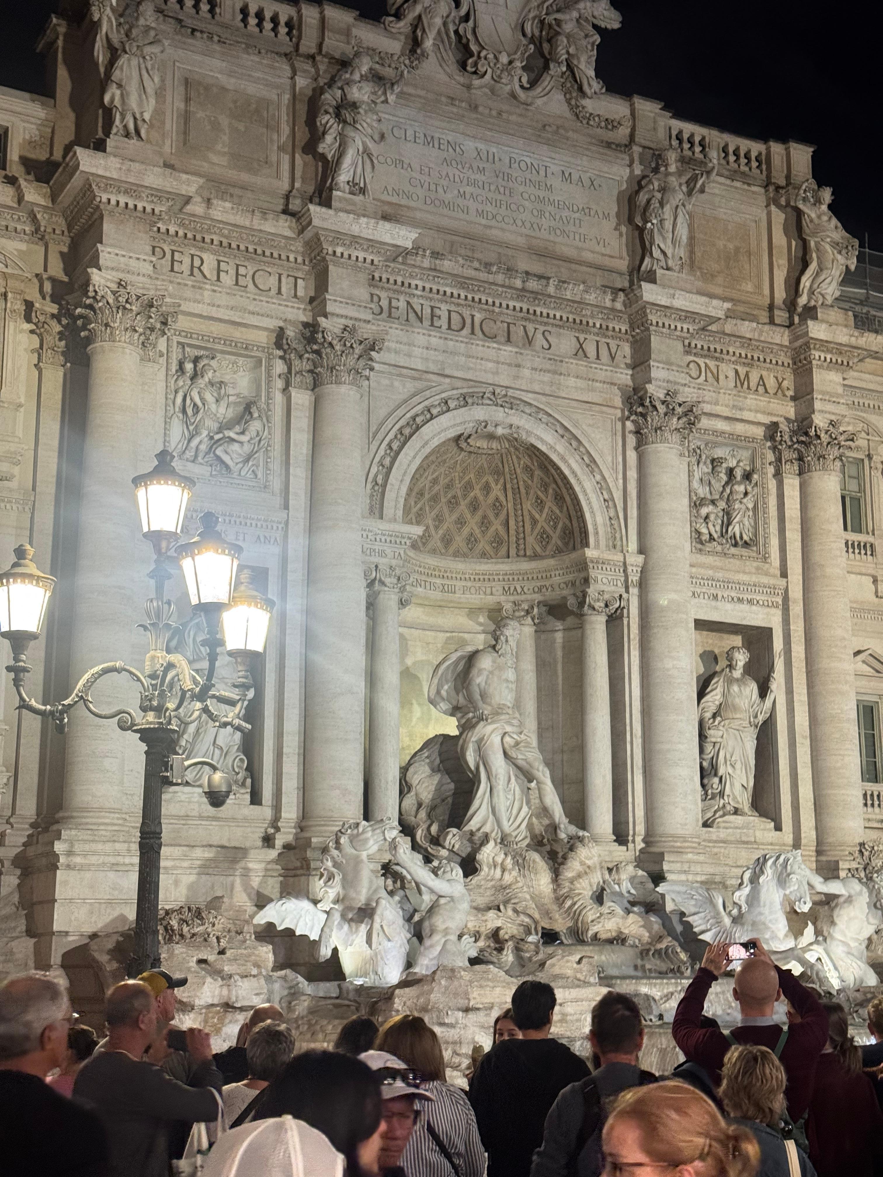 Very close to Trevi of course. 