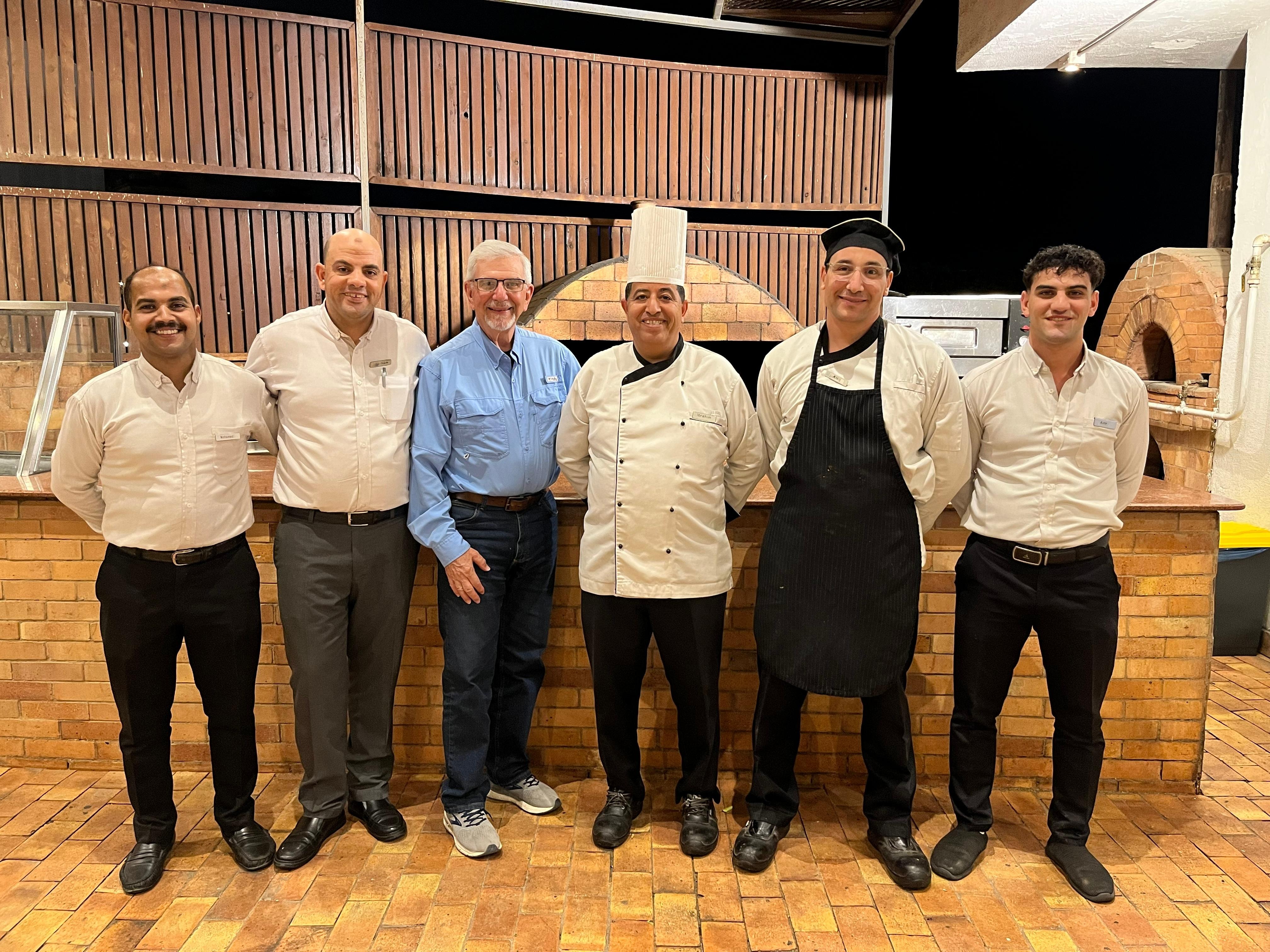 Our friends from the Calmari restaurant.