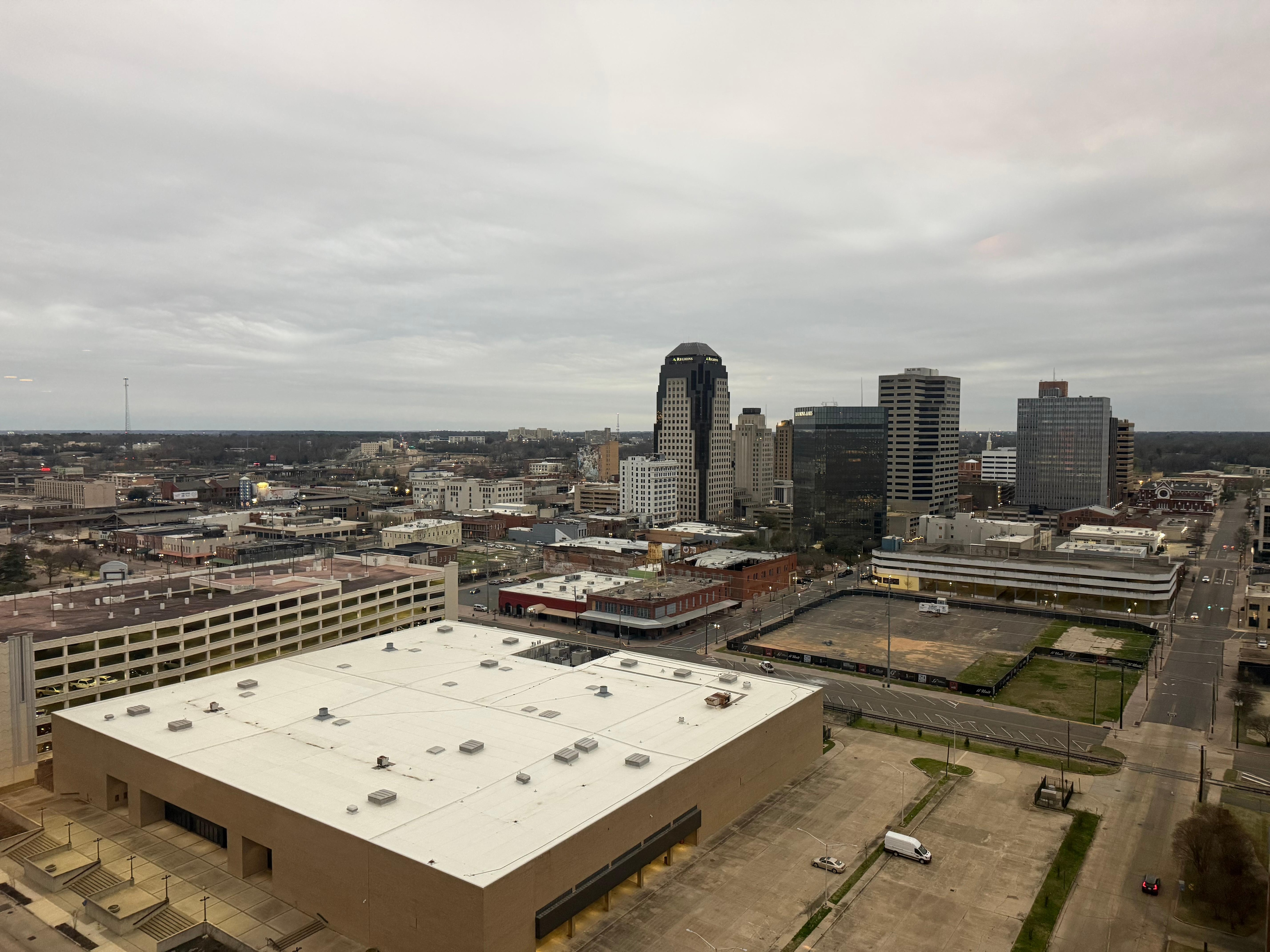 View from room 2009 on the 20th floor