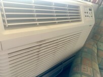 Heat/Ac unit covered in dirt
