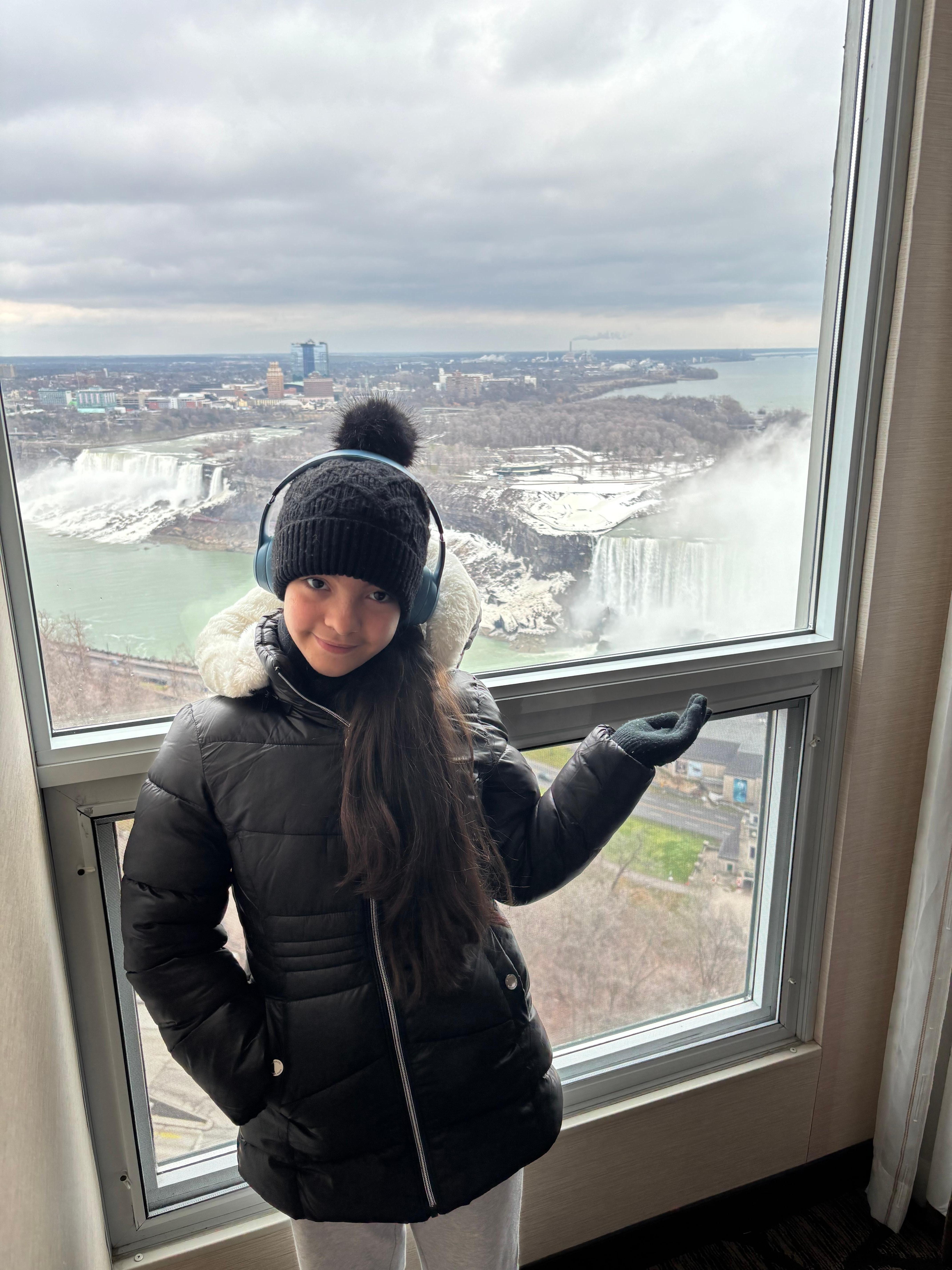 View from the 28th floor, our room 