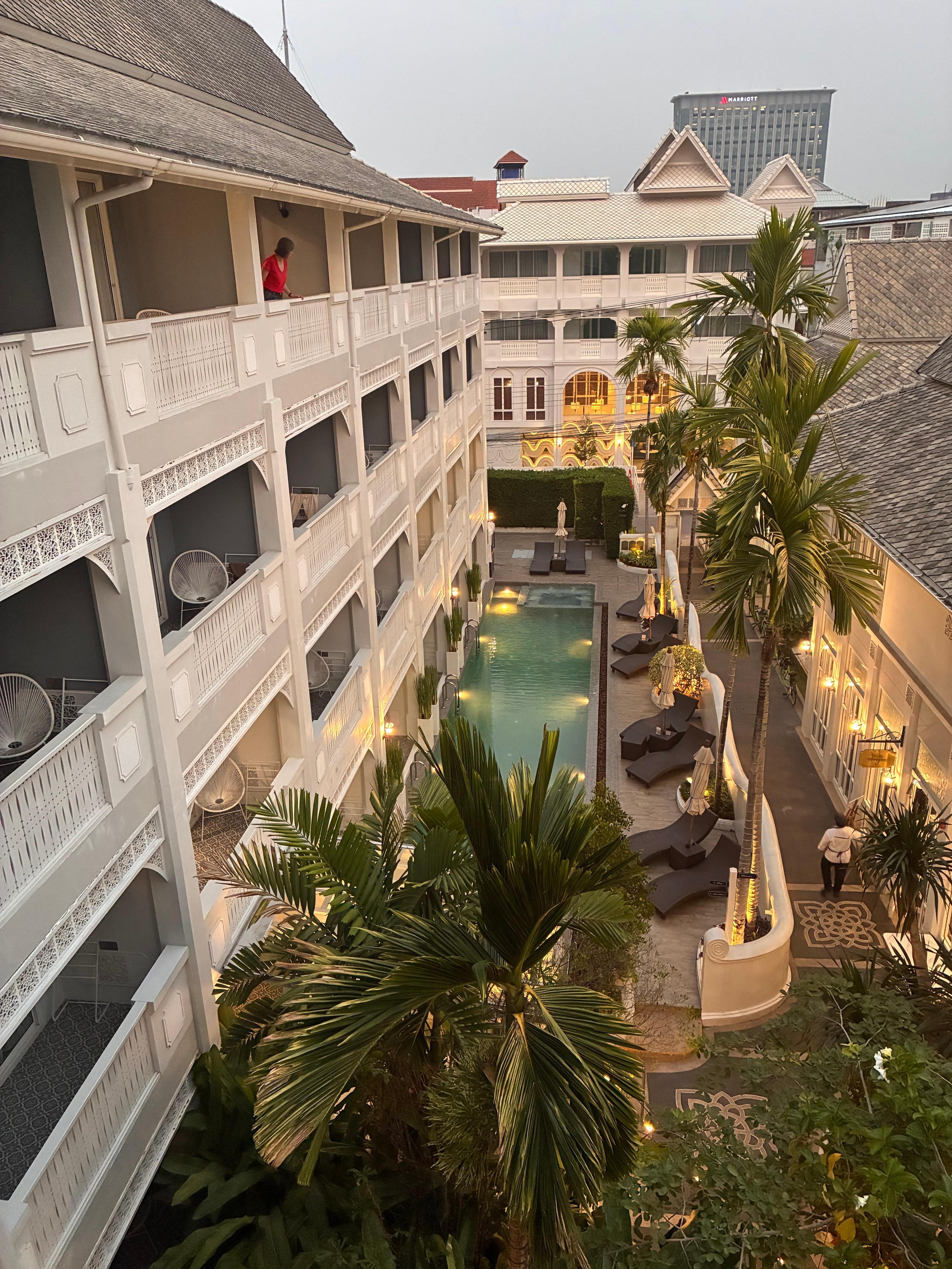 View from out room balcony