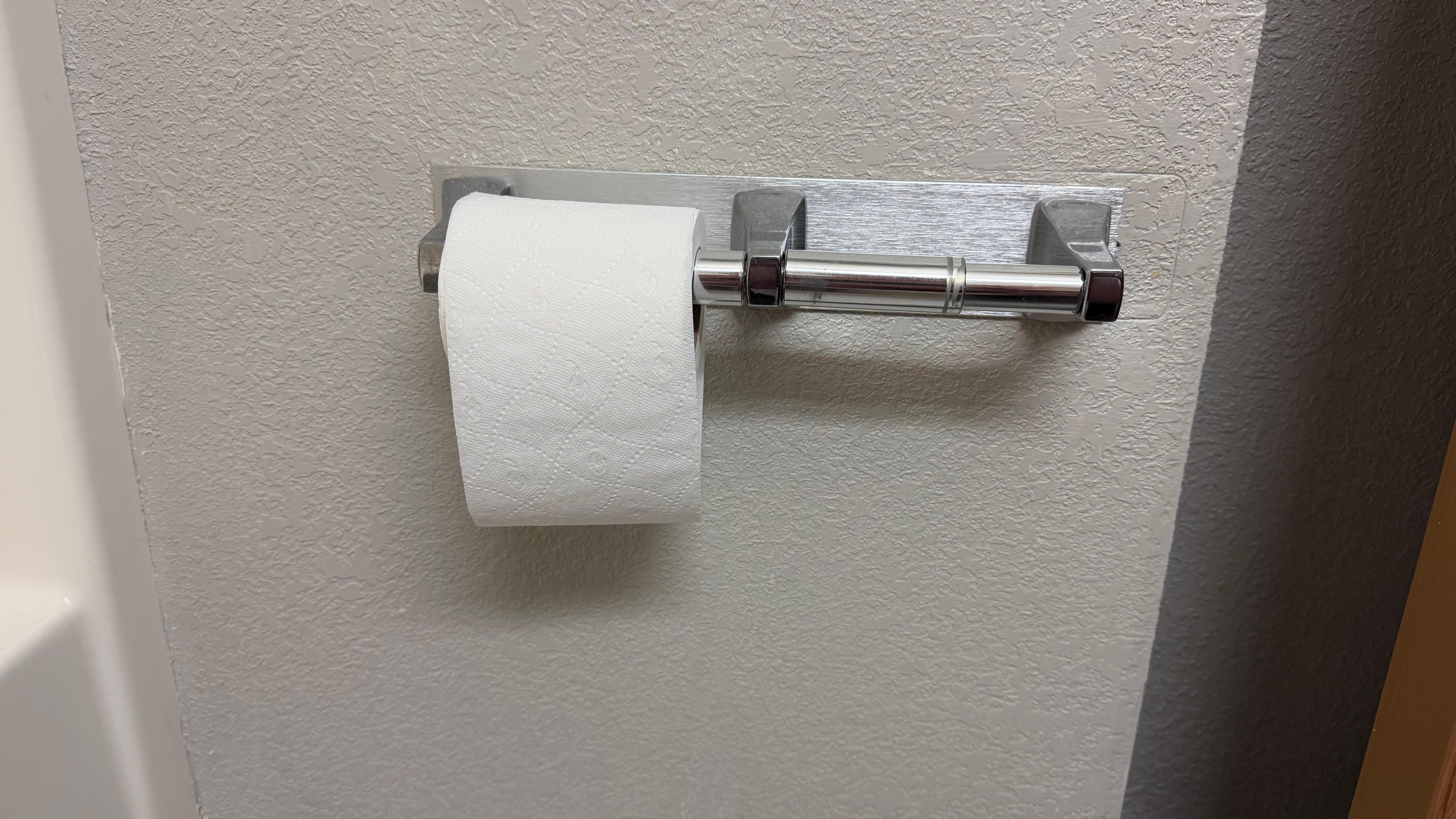 1/2 roll of toilet paper 