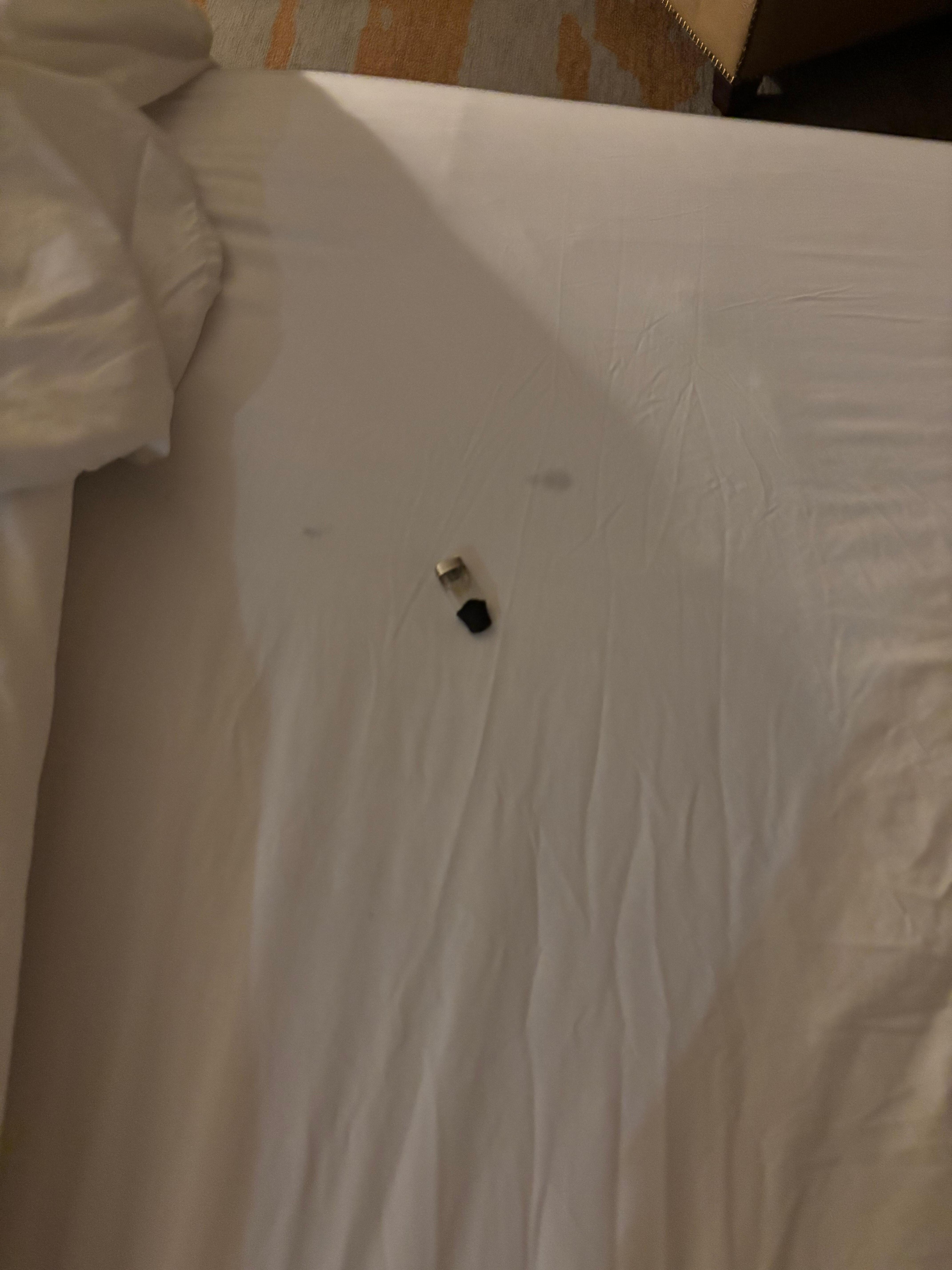 Vape cartage on bed