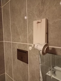 Light in bathroom over the sink was broken