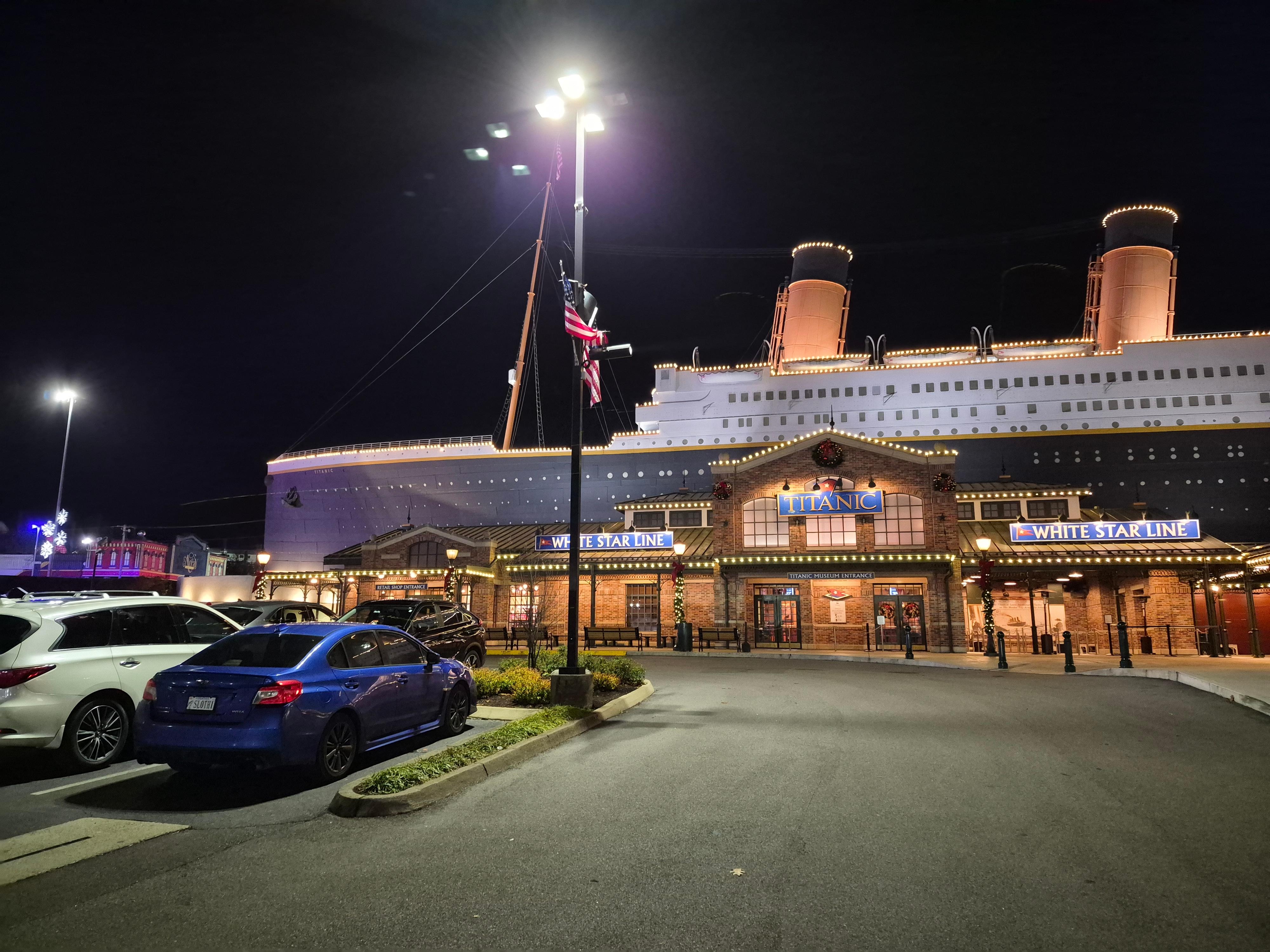 Titanic museum was on our to-do list.