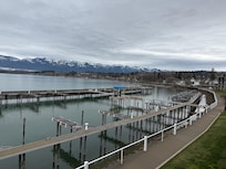 Flathead Lake view from my balcony
