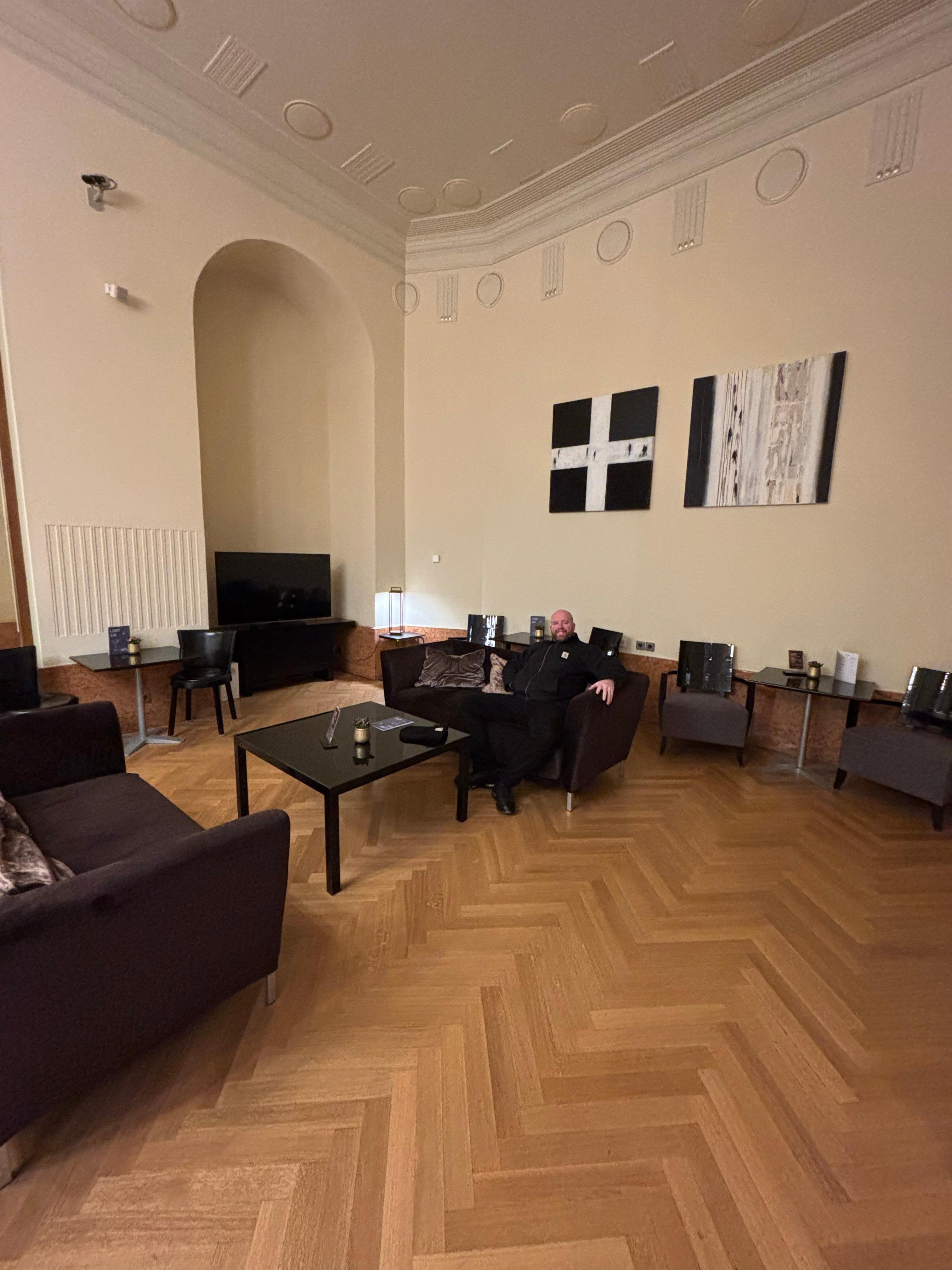 Lobby bar seating area