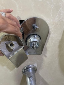 Could not turn the hot water on. Had to have a cold shower. No actual shower. Just bucket. Not show in pics