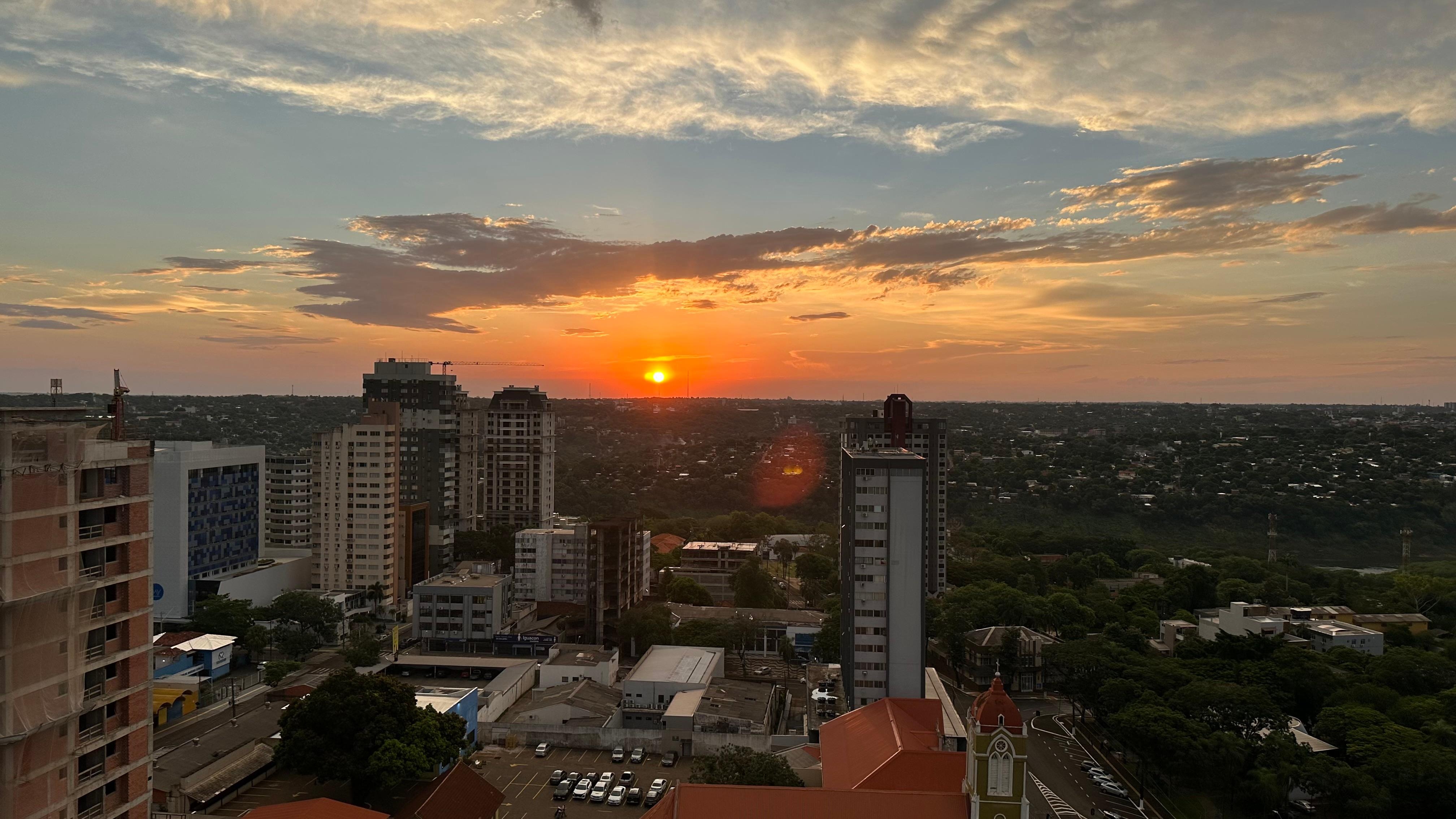 Pra curtir o pôr do sol é sensacional!