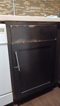 This was in the kitchenette area