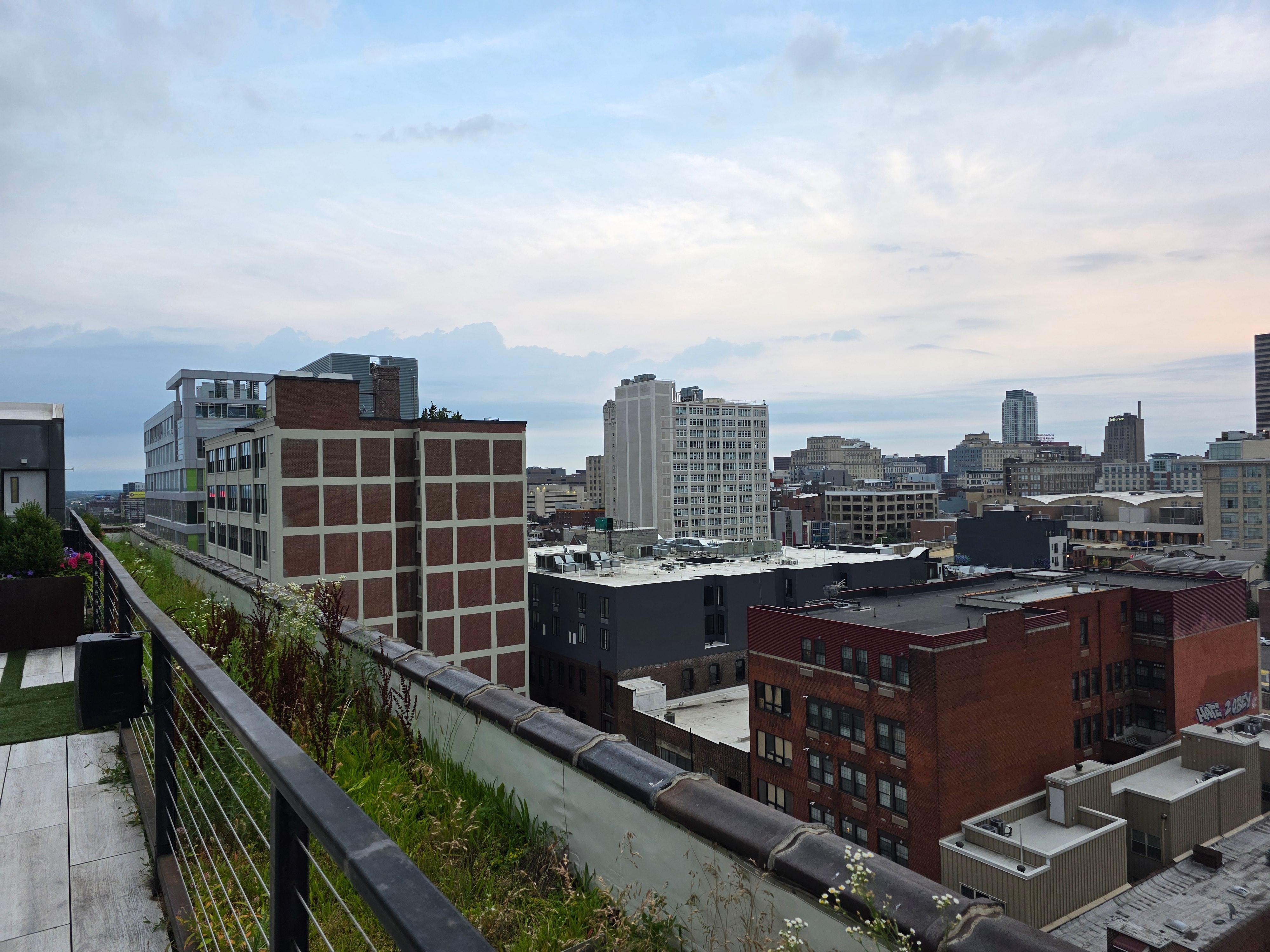 View from rooftop