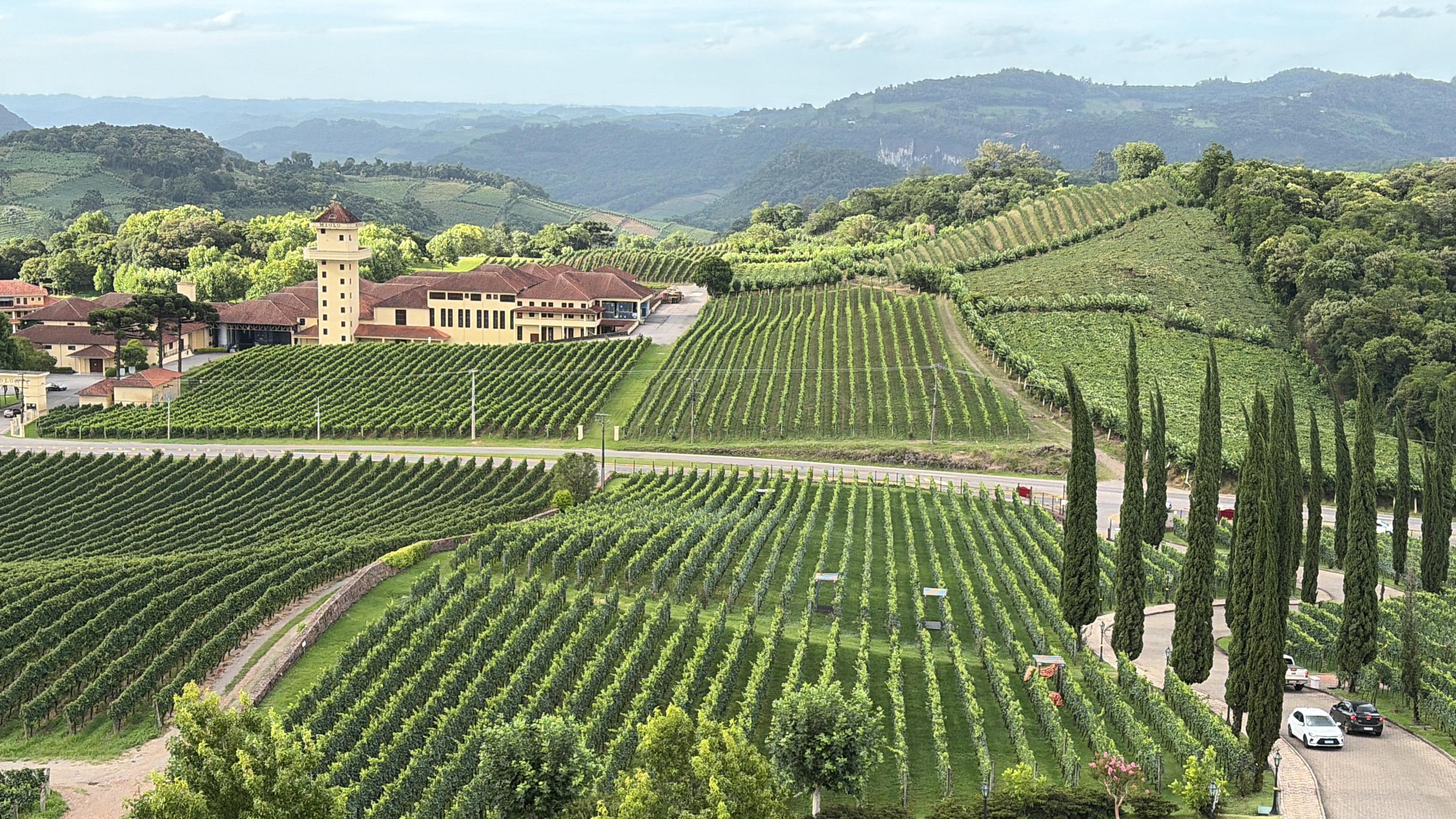 Vista da janela do quarto 527