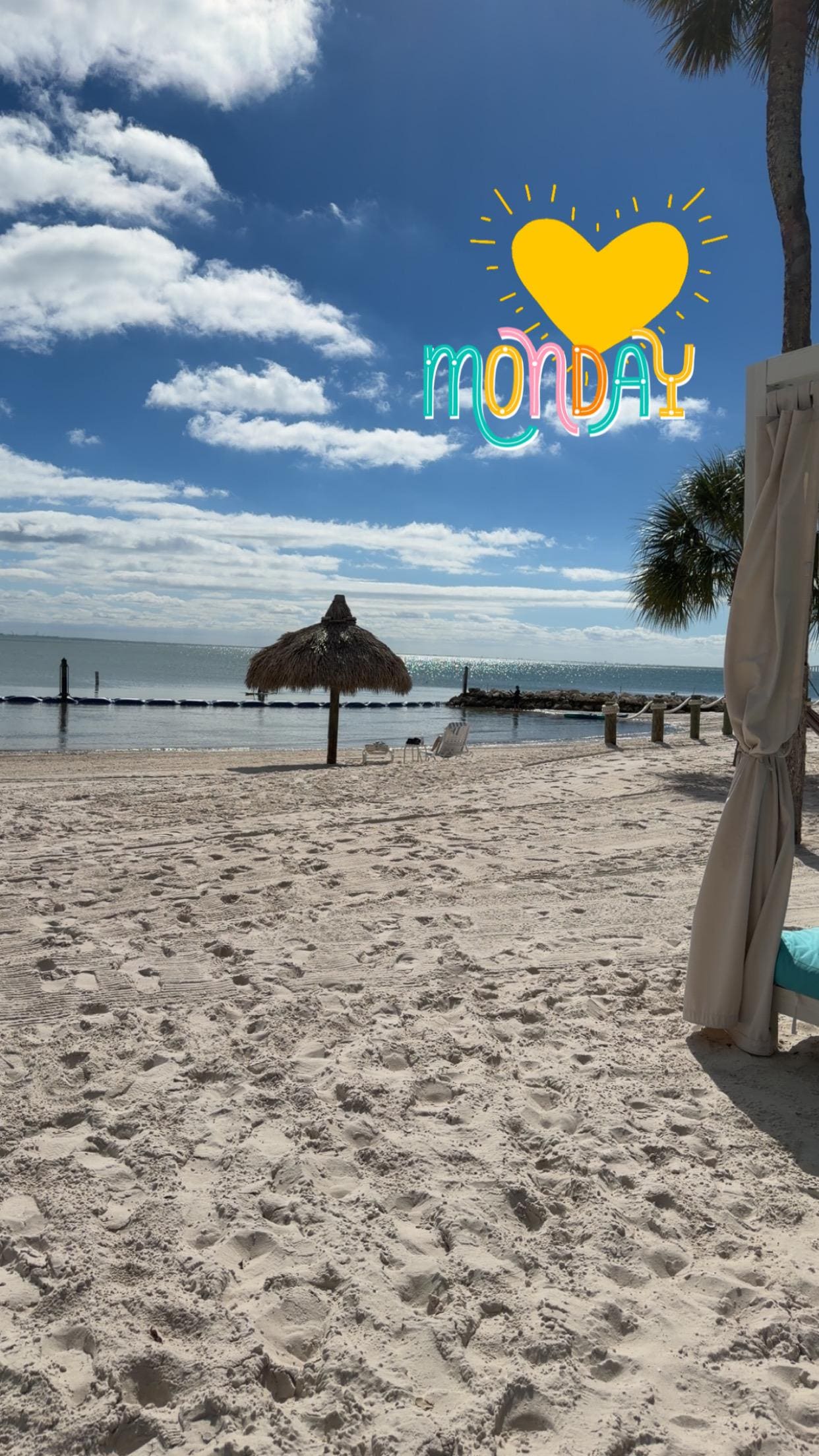 Beautiful private beach