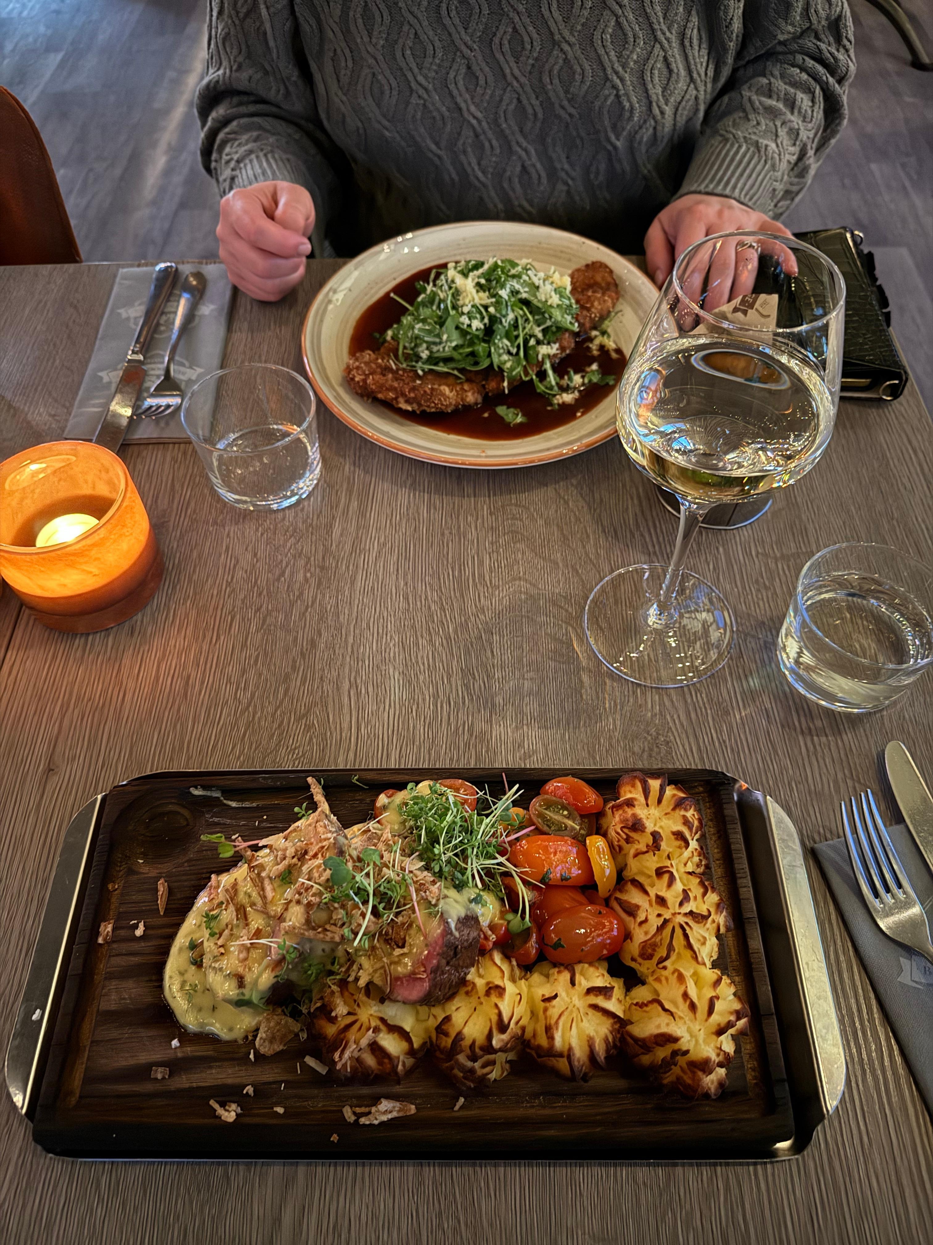 Maten i deras restaurang är underbart 