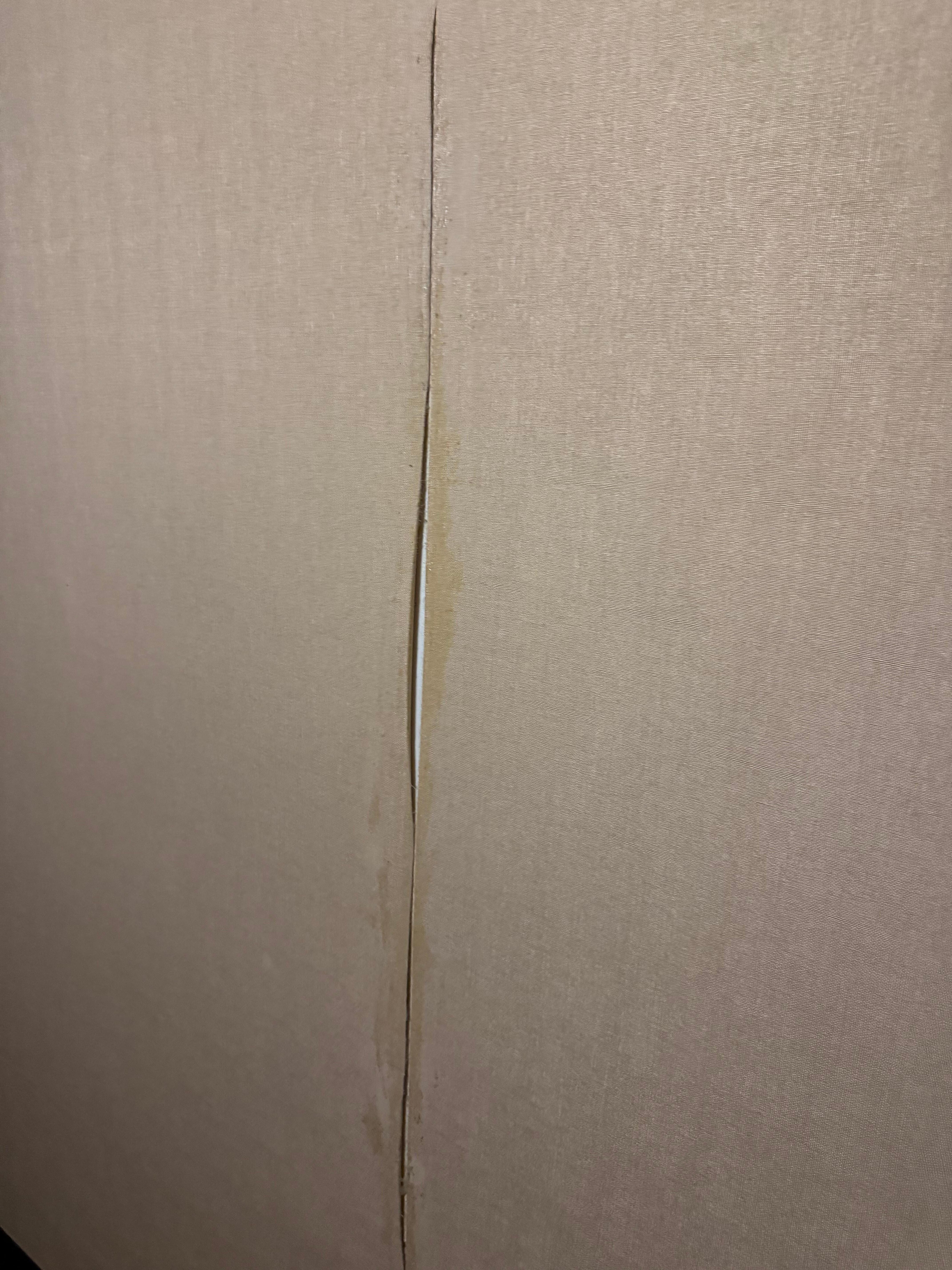 Peeling wallpaper