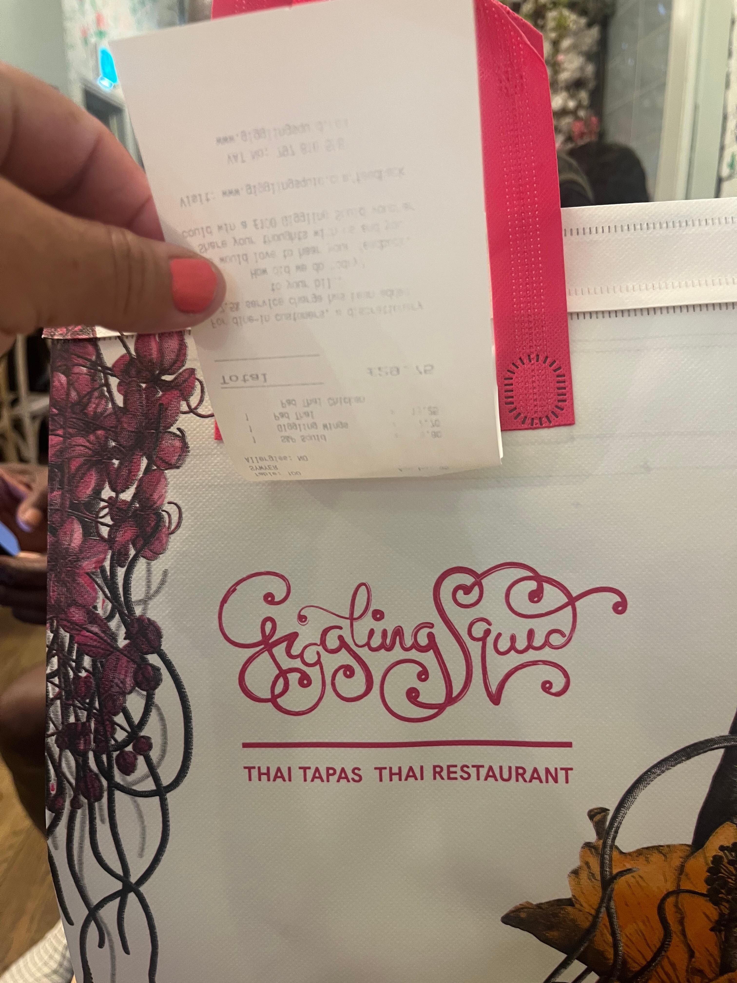A local Thai restaurant ten minutes away 