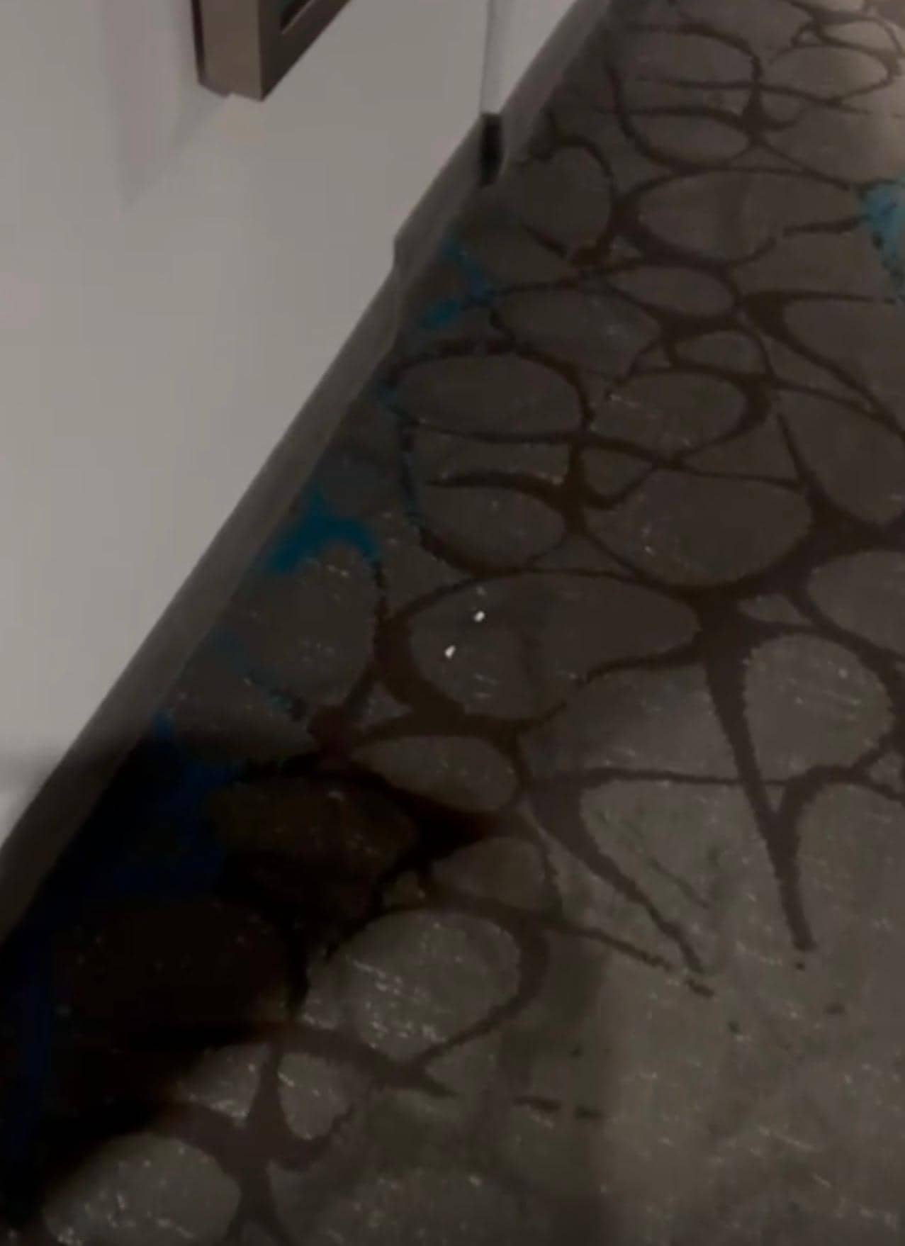 Cotton swab at the hall